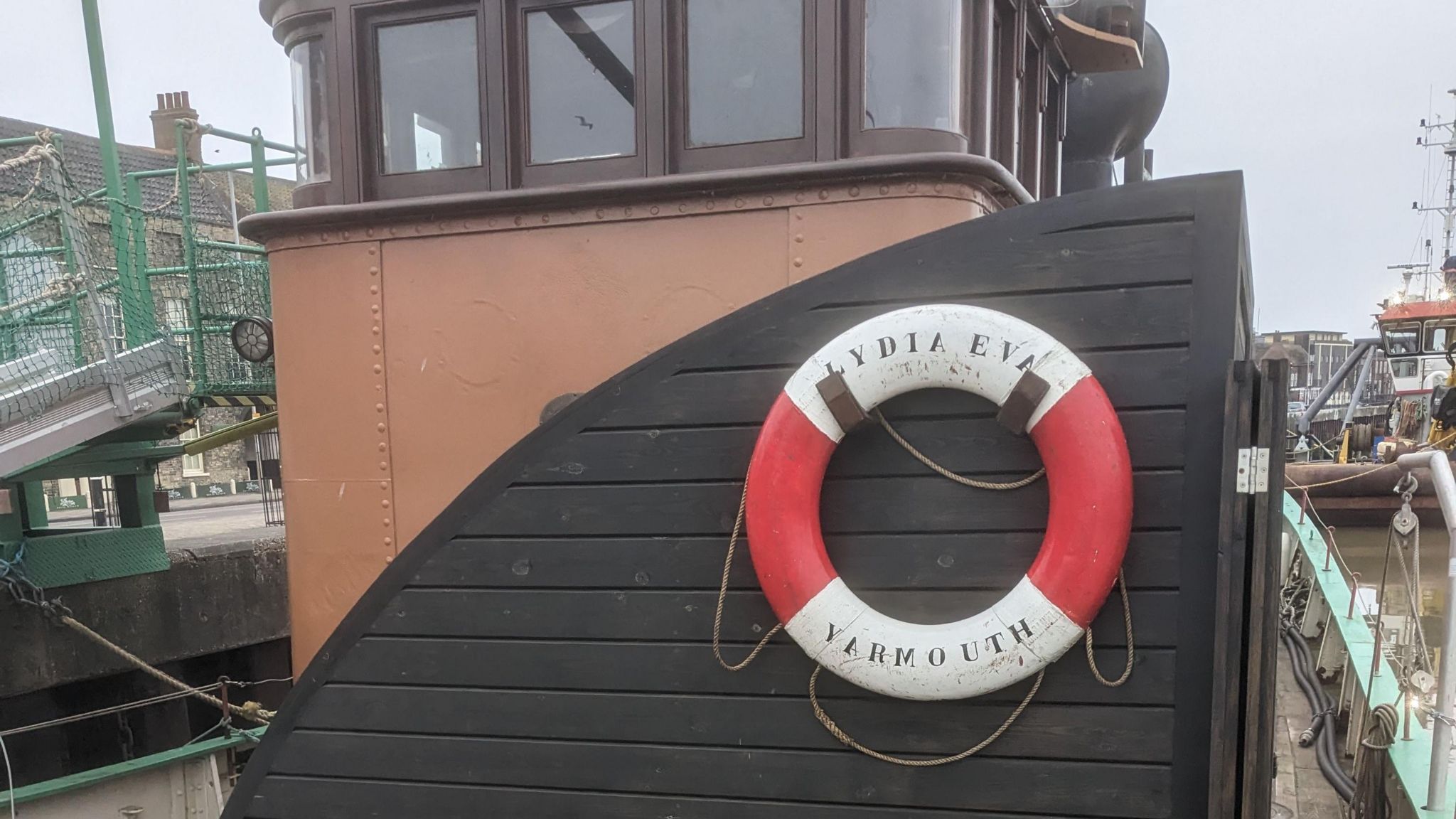 Great Yarmouth boat Lydia Eva features in new Wonka film - BBC News