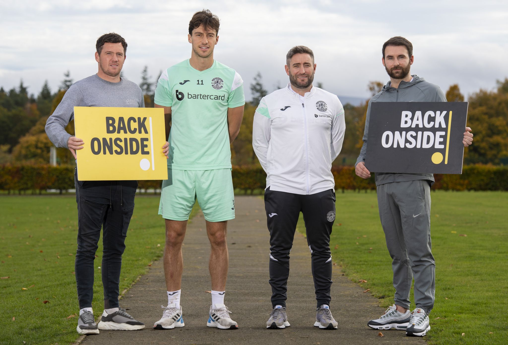 H﻿ibs partner up with Back Onside - BBC Sport