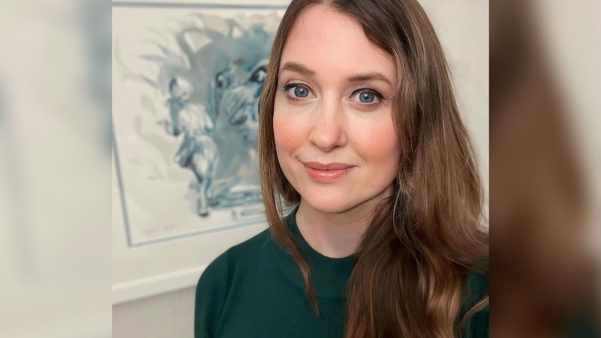 Pum munud gyda'r artist Nichola Harding Hope - BBC Cymru Fyw