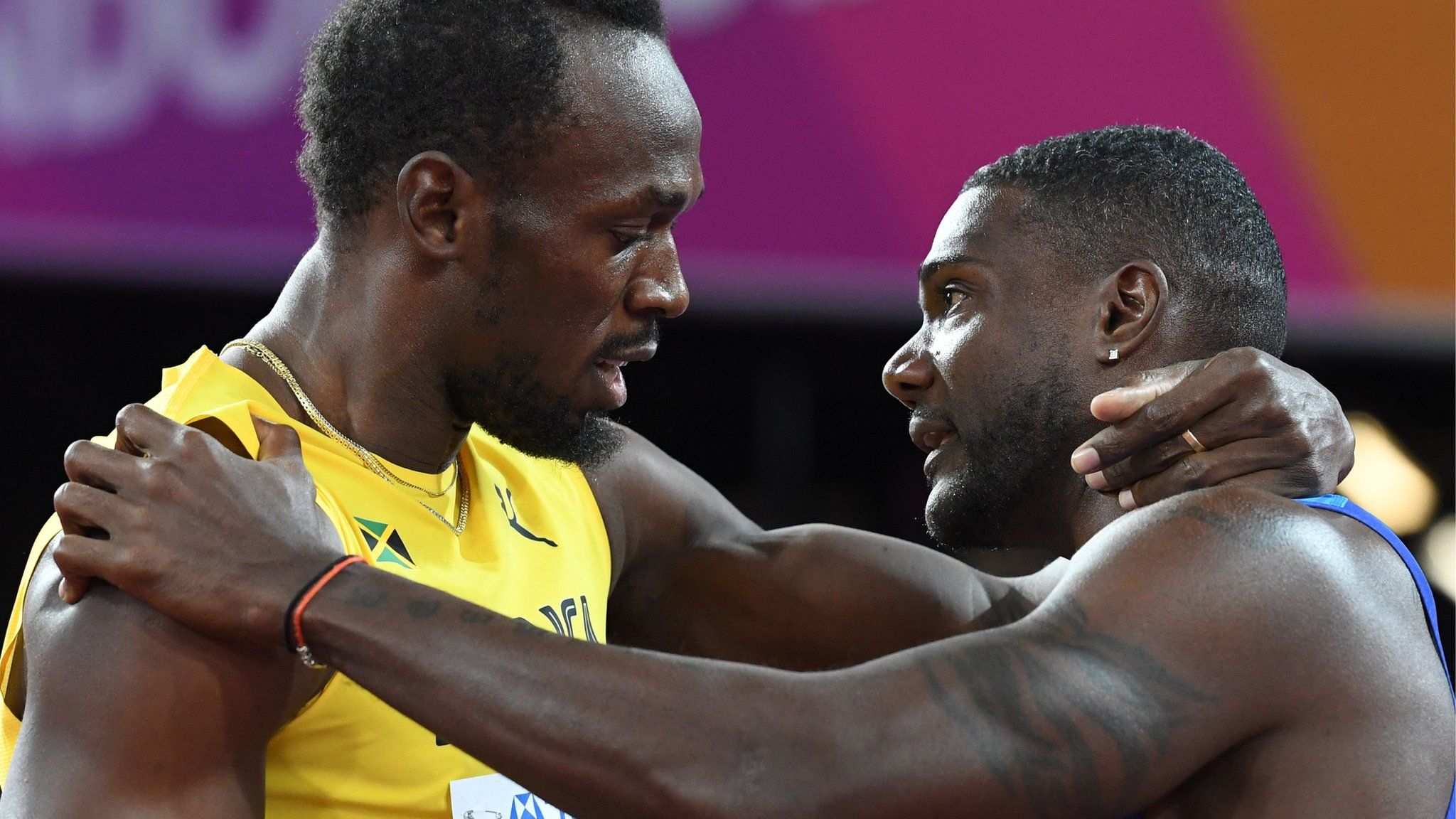 World Championships 2017: Usain Bolt beaten by Justin Gatlin in 100m ...