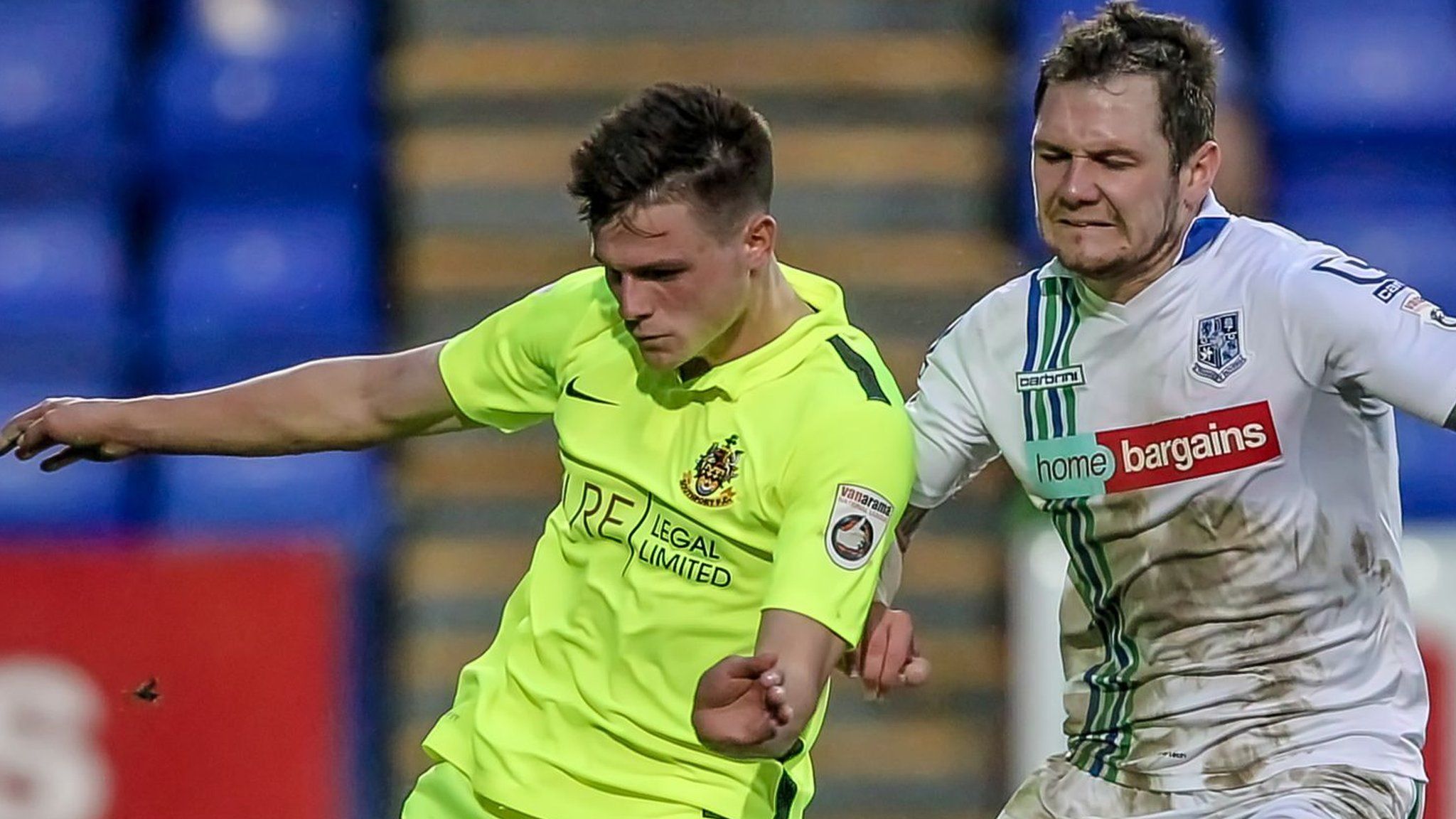 Anthony Dudley: Bury striker joins Macclesfield on loan - BBC Sport