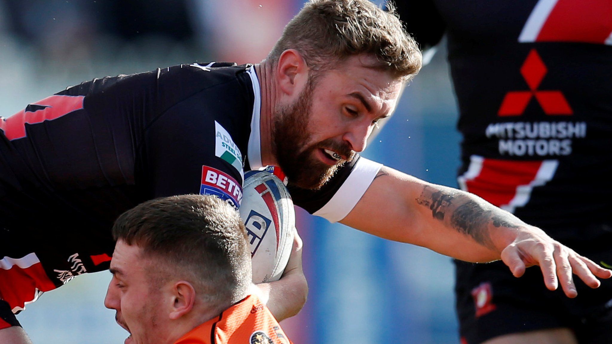 Jansin Turgut: Rugby league player makes mental health plea - BBC News