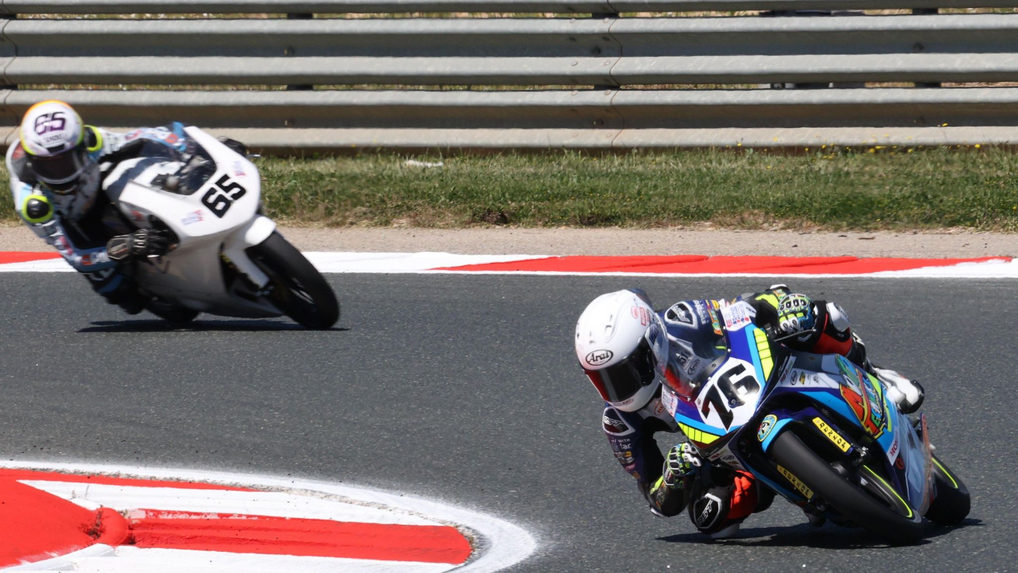 Debenham teenage motorbike racer aims to be leader of the pack - BBC News