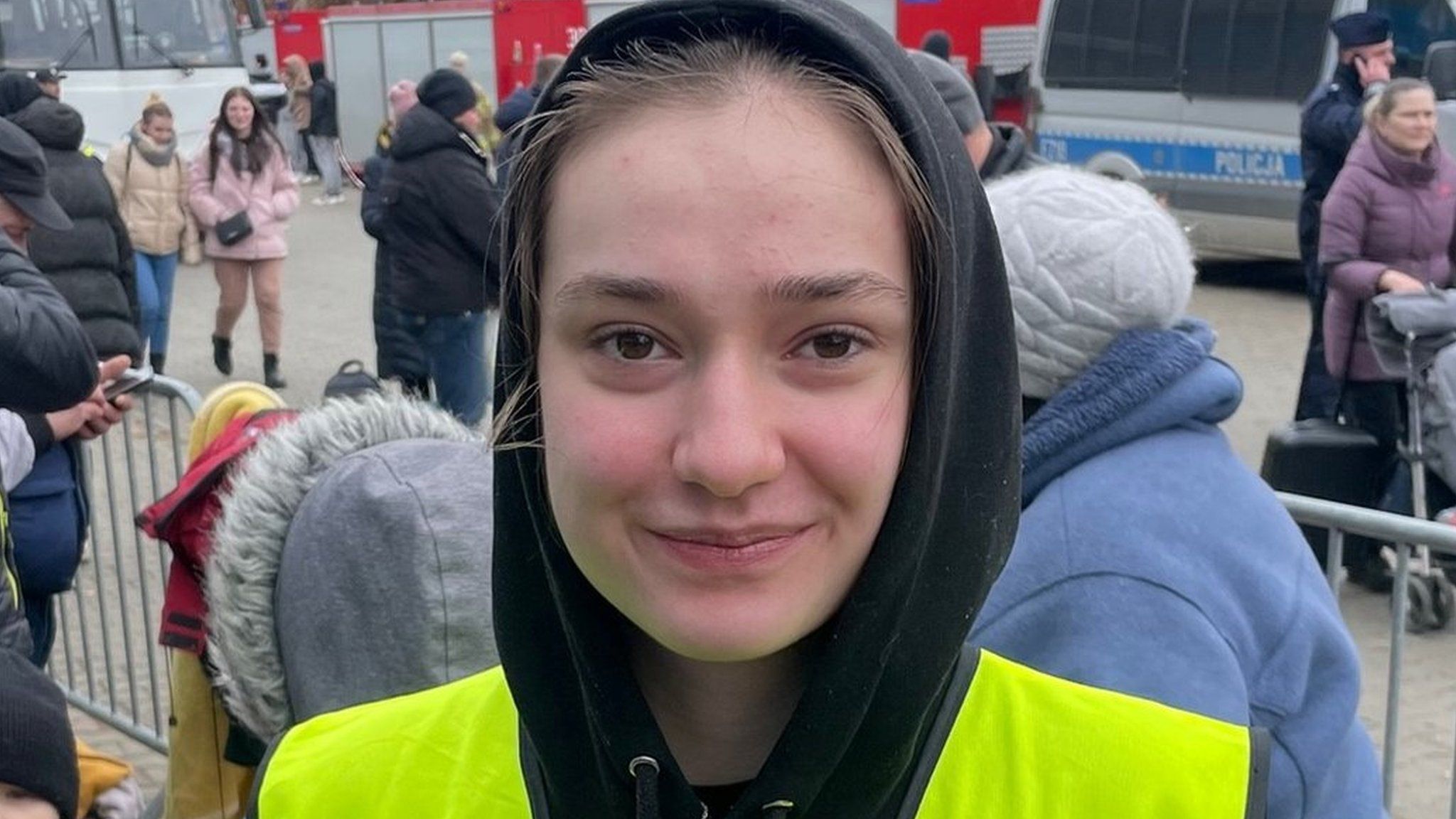 Prince William visits refugees and British soldiers in Poland - BBC ...