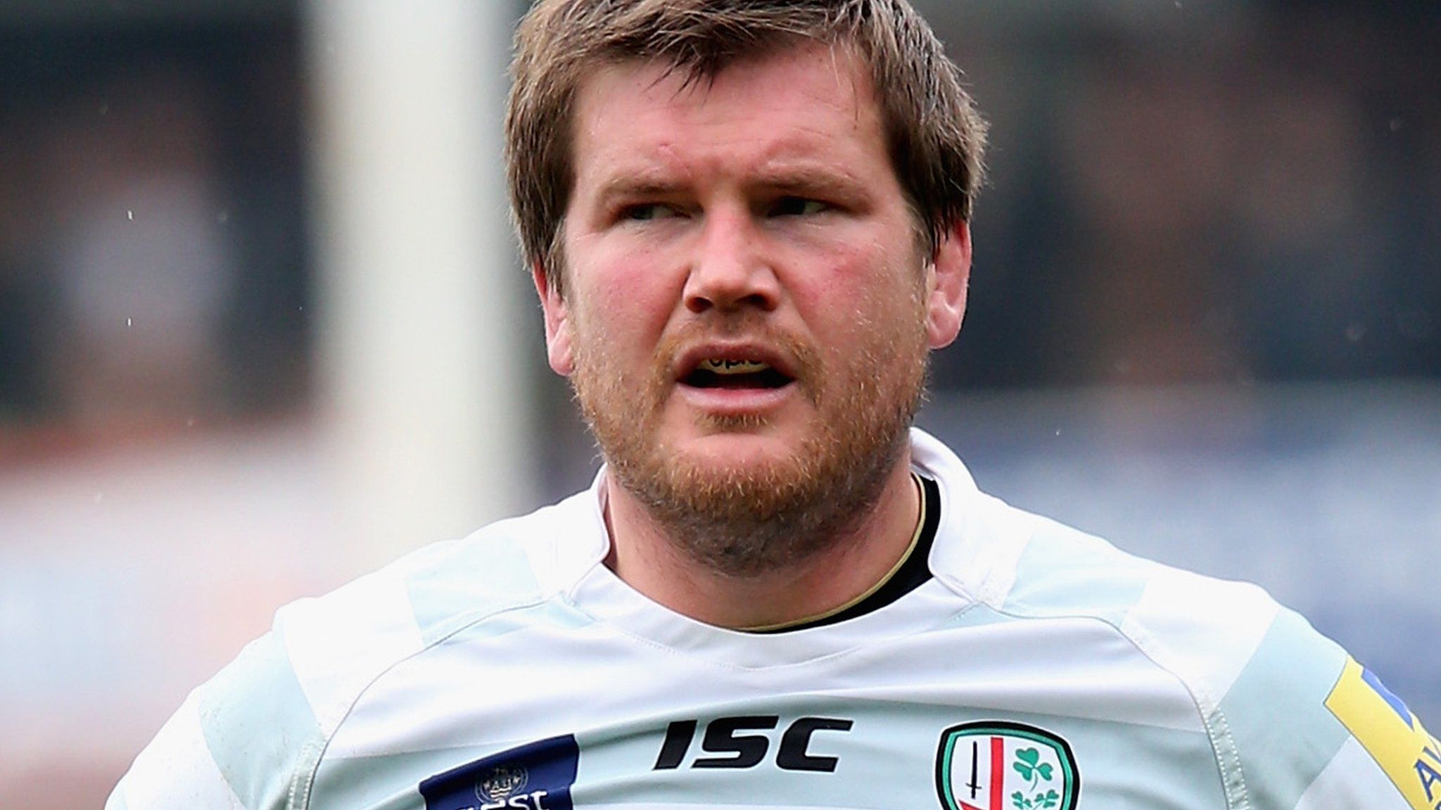 George Skivington: London Irish lock forced to retire with shoulder ...