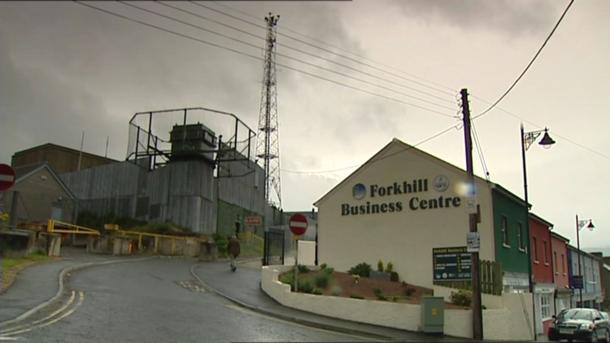 Forkhill peace forest planted at former army base - BBC News