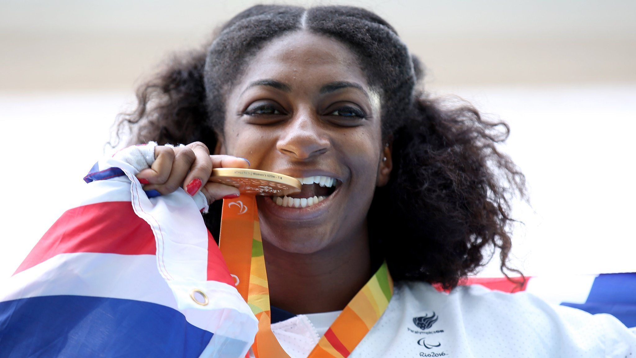 Paralympic champion Kadeena Cox receives MBE - BBC News