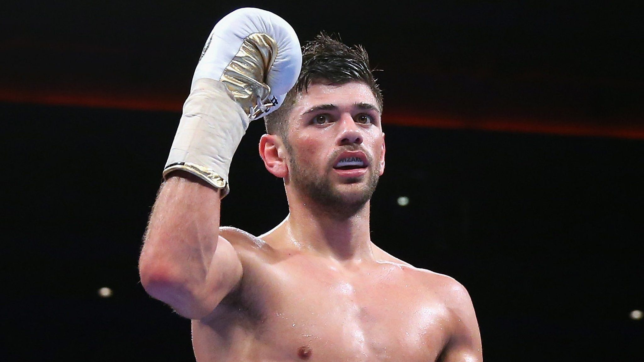 Joe Cordina: Welsh boxer sets sights high ahead of Wembley date - BBC Sport