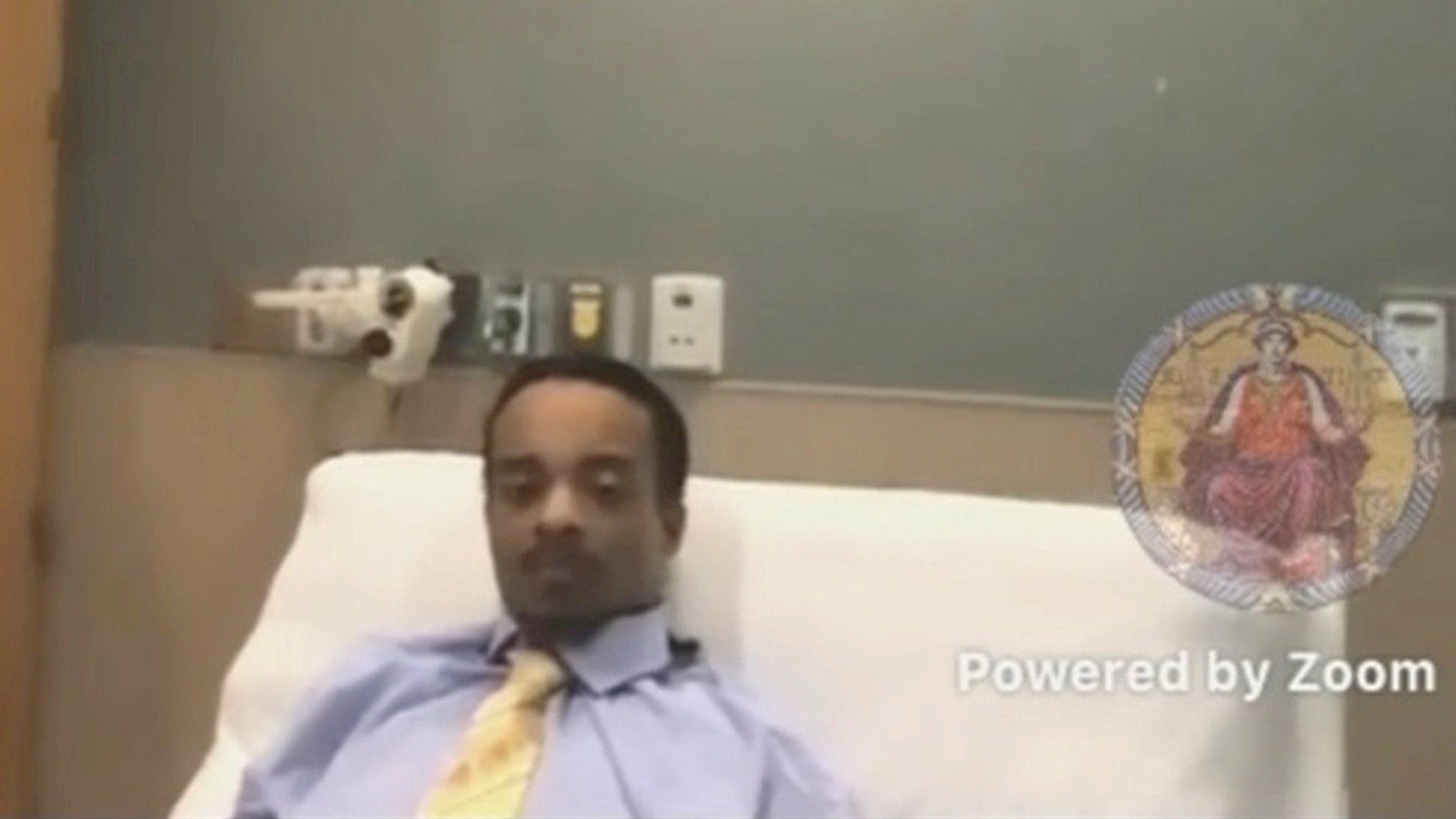 Jacob Blake sends message to supporters from hospital - BBC News