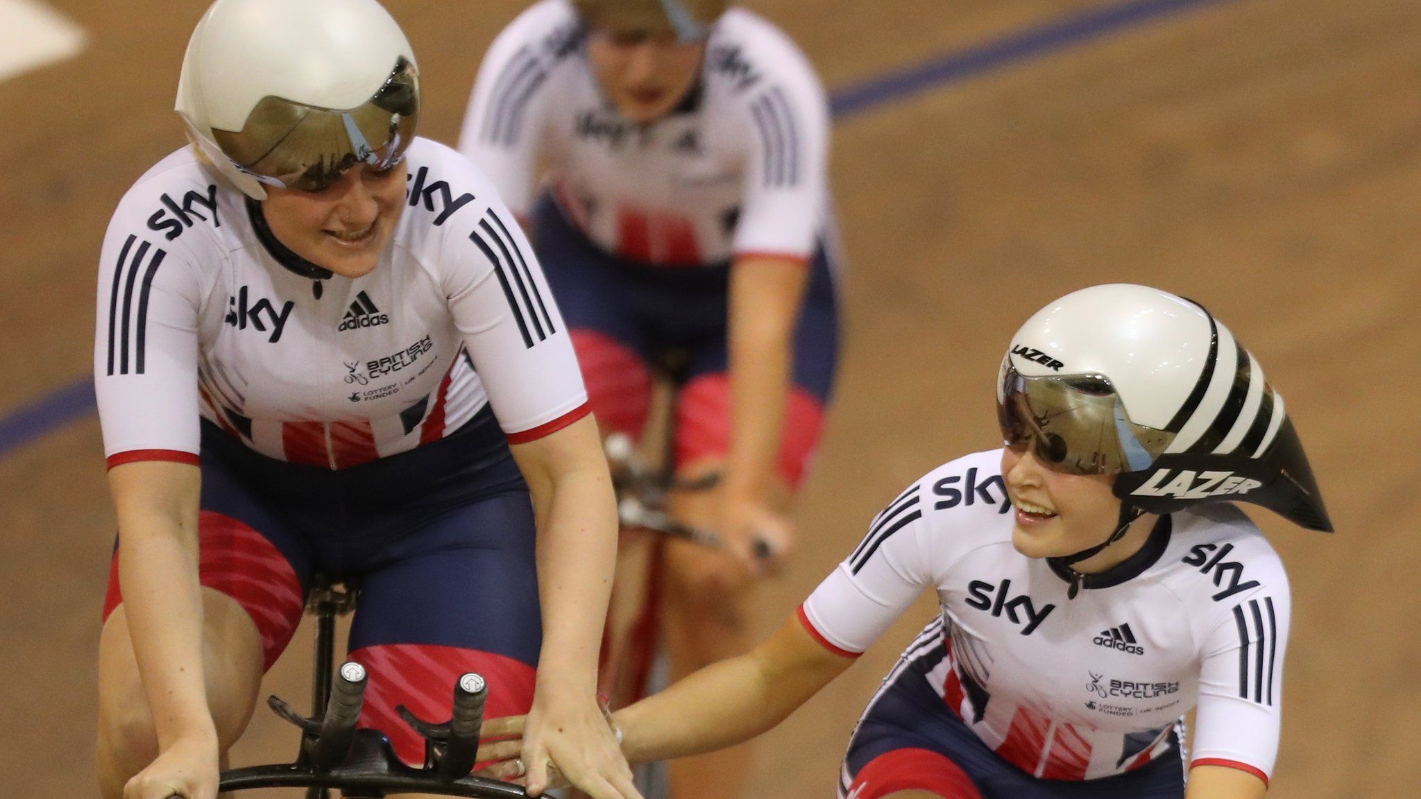 Track Cycling World Cup: Britain win team sprint gold - BBC Sport