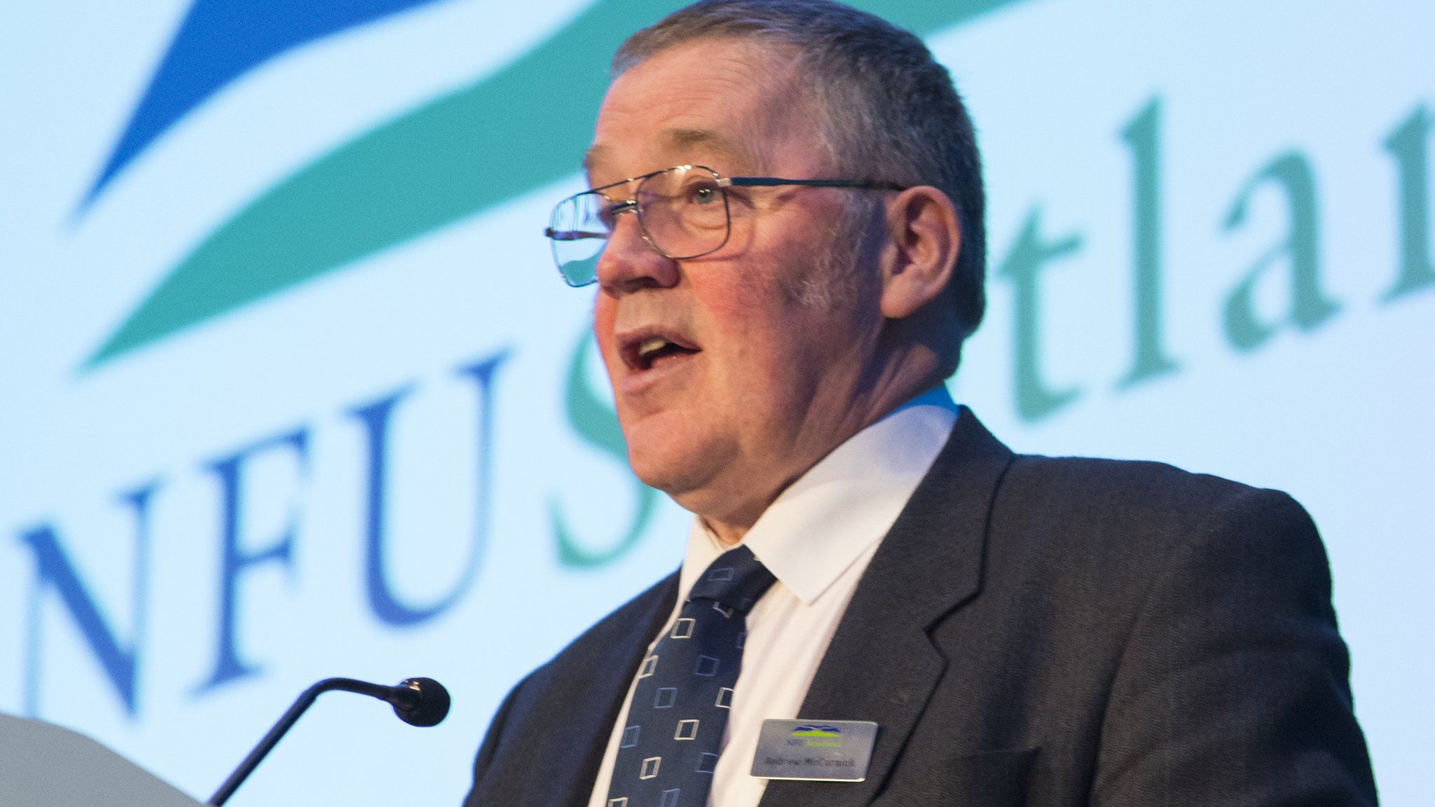 Lochfoot farmer Andrew McCornick elected NFU Scotland president - BBC News