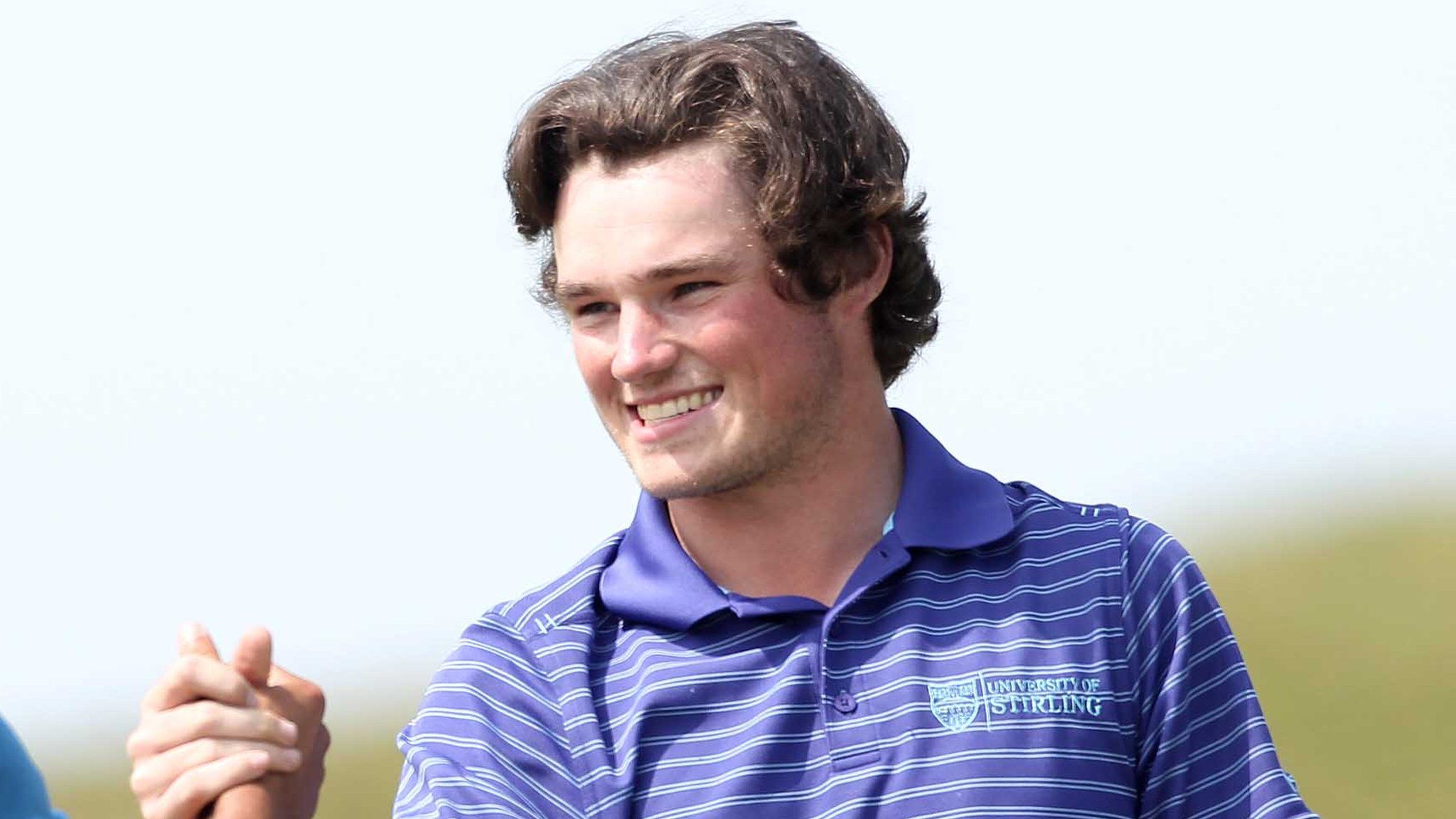 Cormac Sharvin 14 behind leader Louis Oosthuizen in Perth - BBC Sport