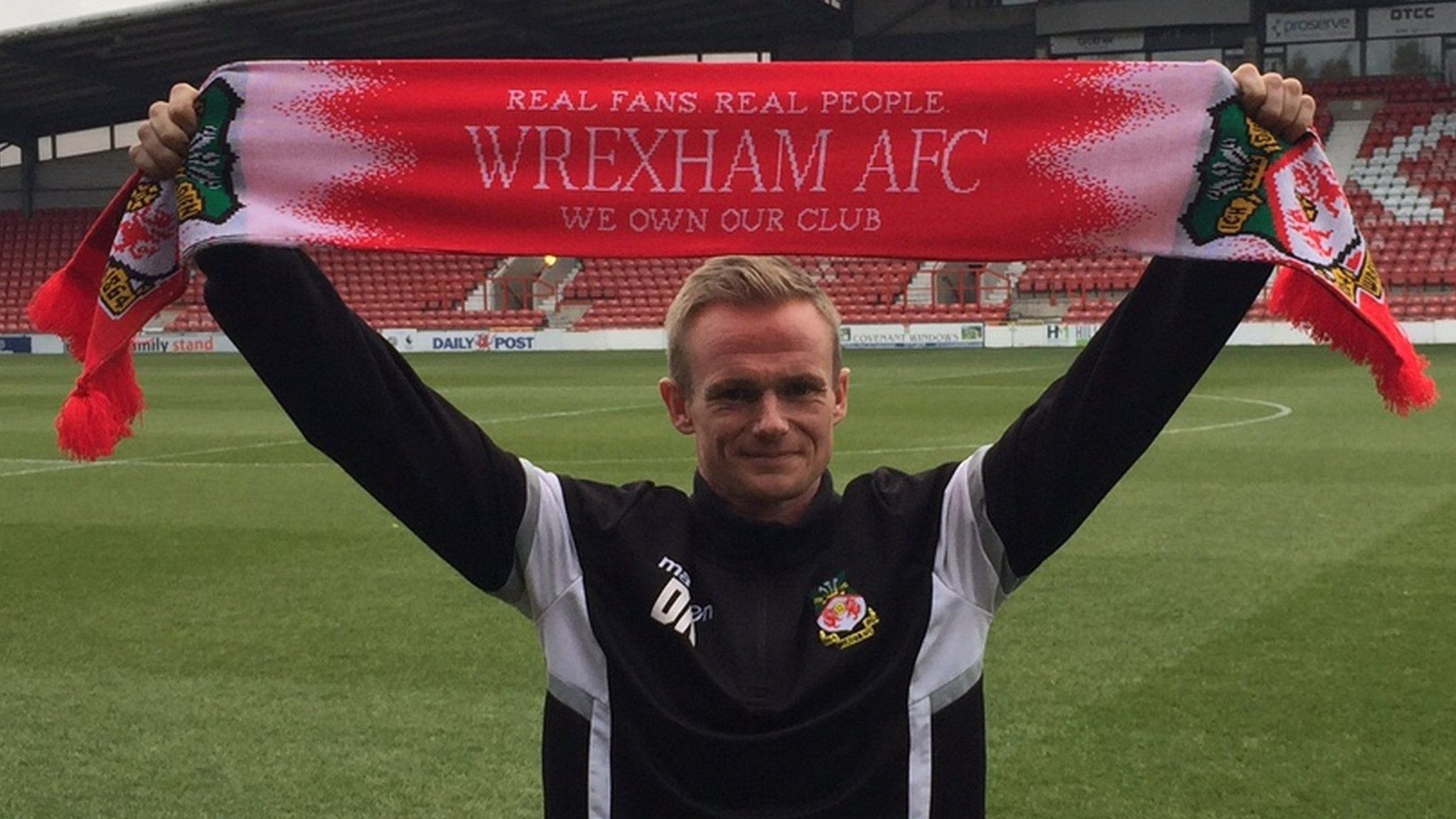 Rob Evans: Midfielder appointed new Wrexham captain - BBC Sport