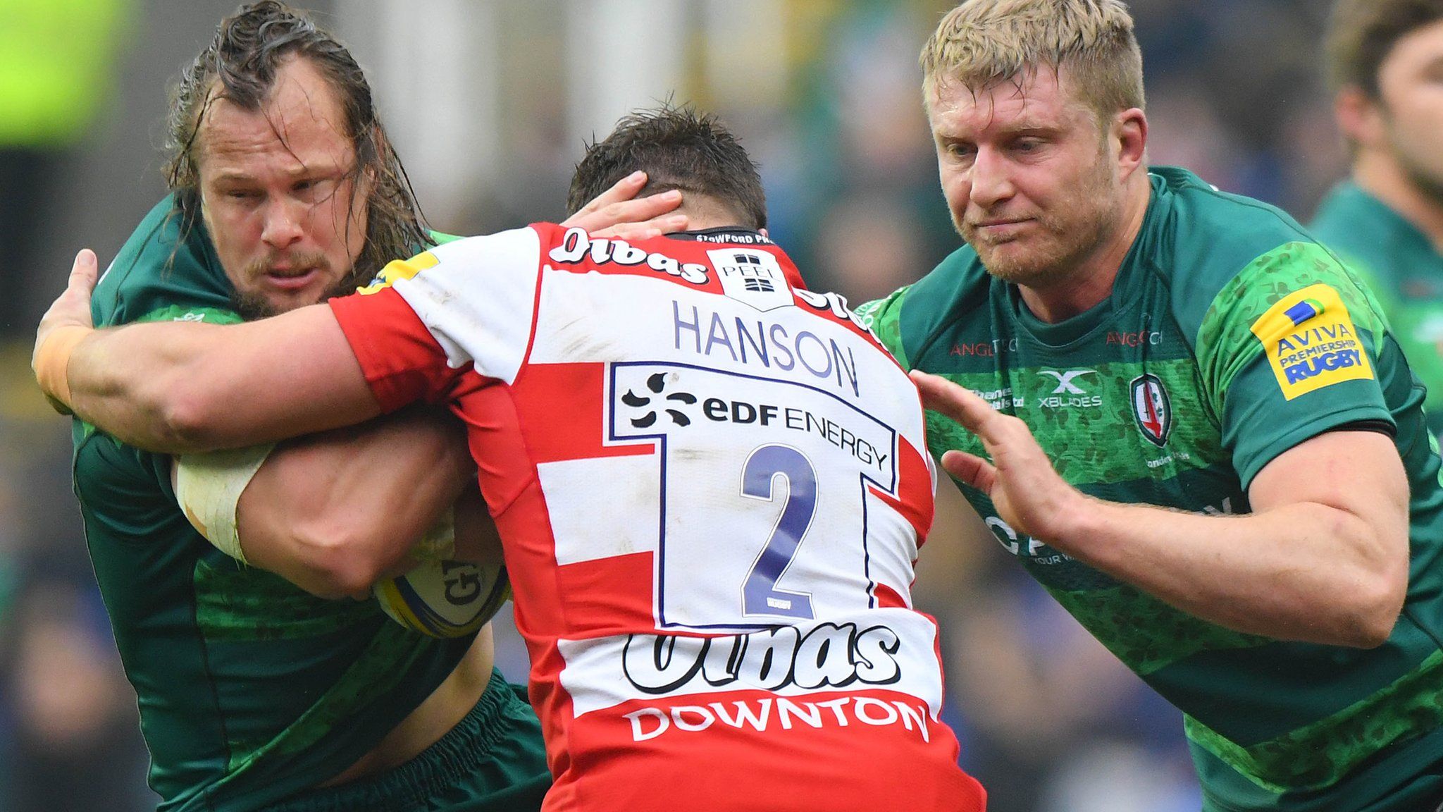 London Irish: Josh McNally scores try on return from heart surgery ...