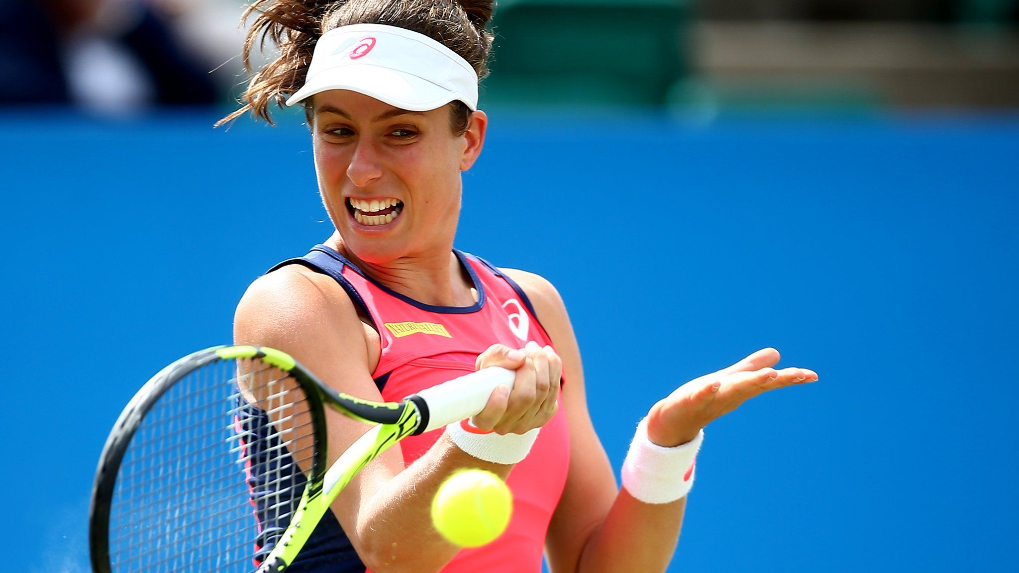 Nottingham Open: Johanna Konta eases through to quarter-finals - BBC Sport