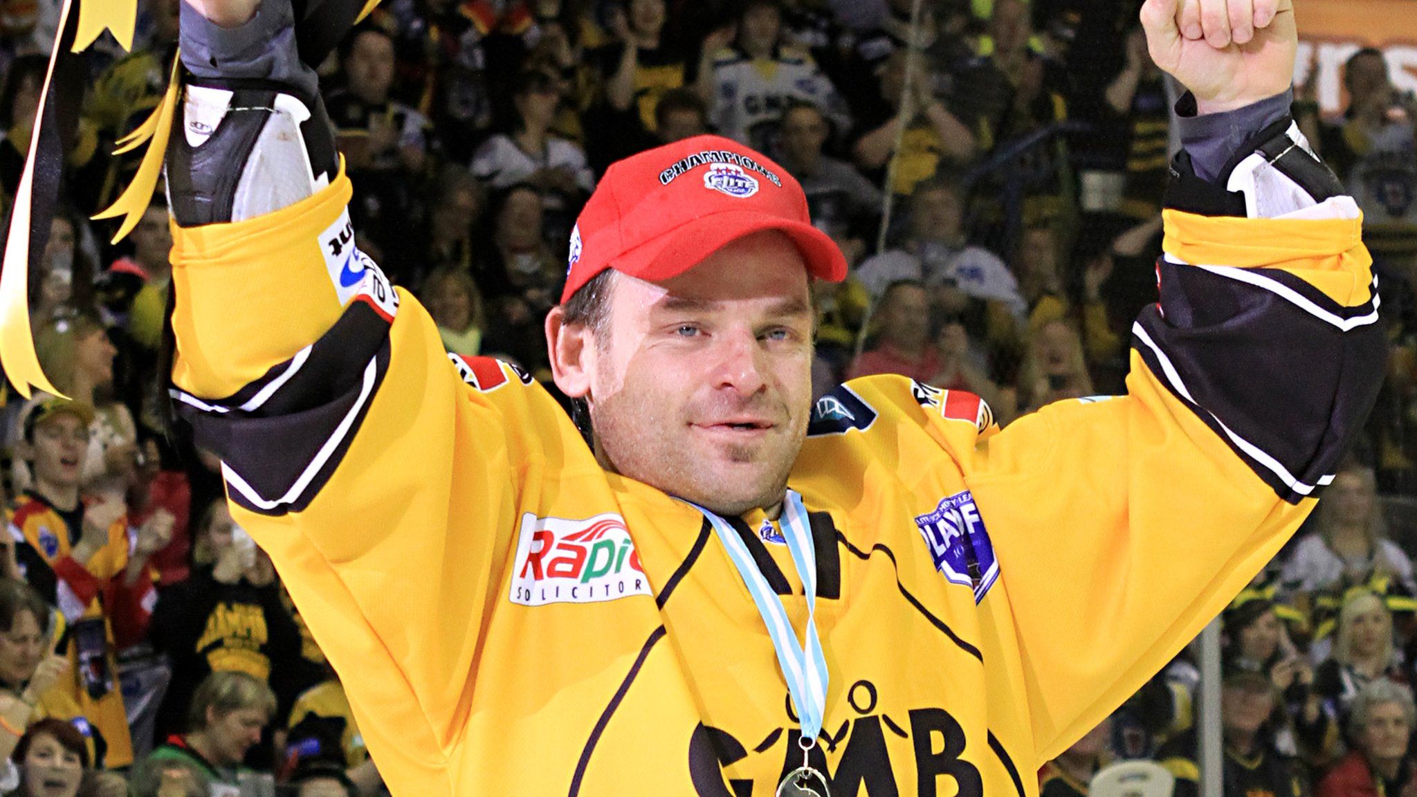 David Ling: Nottingham Panthers star says he missed ice hockey - BBC Sport