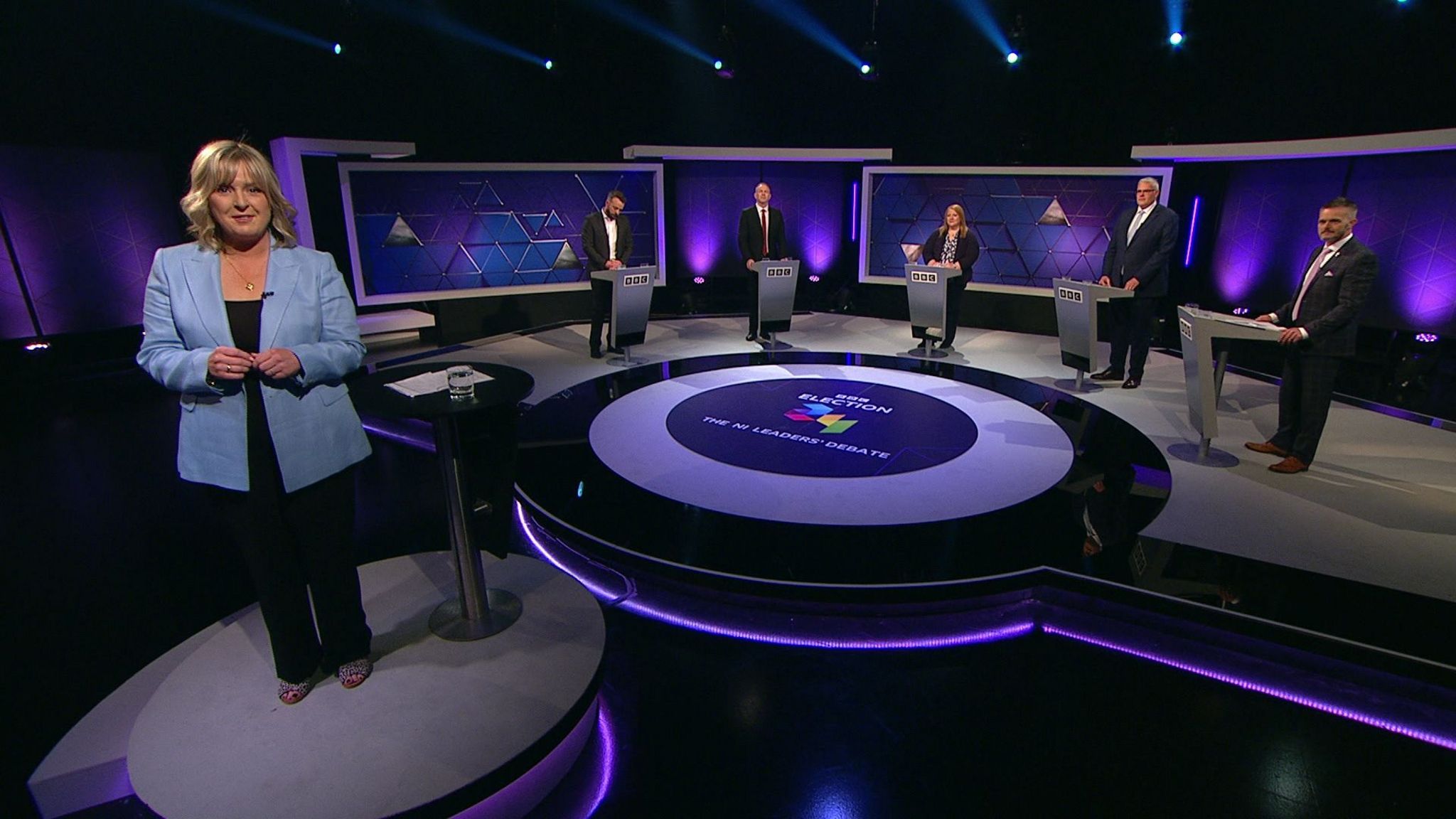 NI political parties face off in BBC TV debate - BBC News
