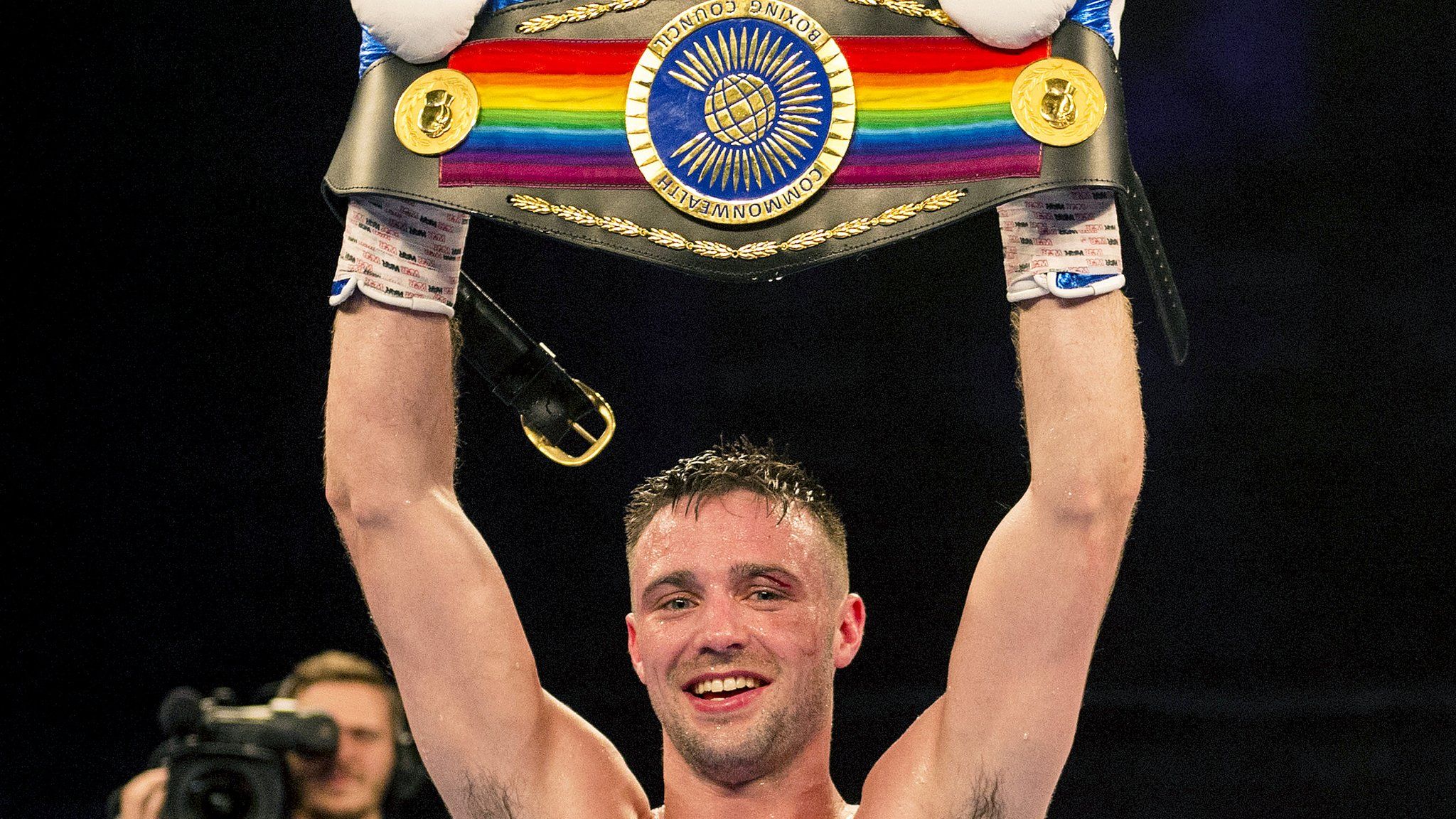 Josh Taylor 'kept calm' to beat Warren Joubert in Commonwealth title ...