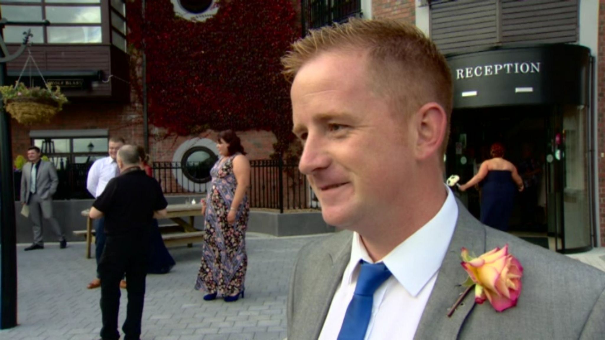 NI football fans plan wedding around Euro qualifier - BBC News