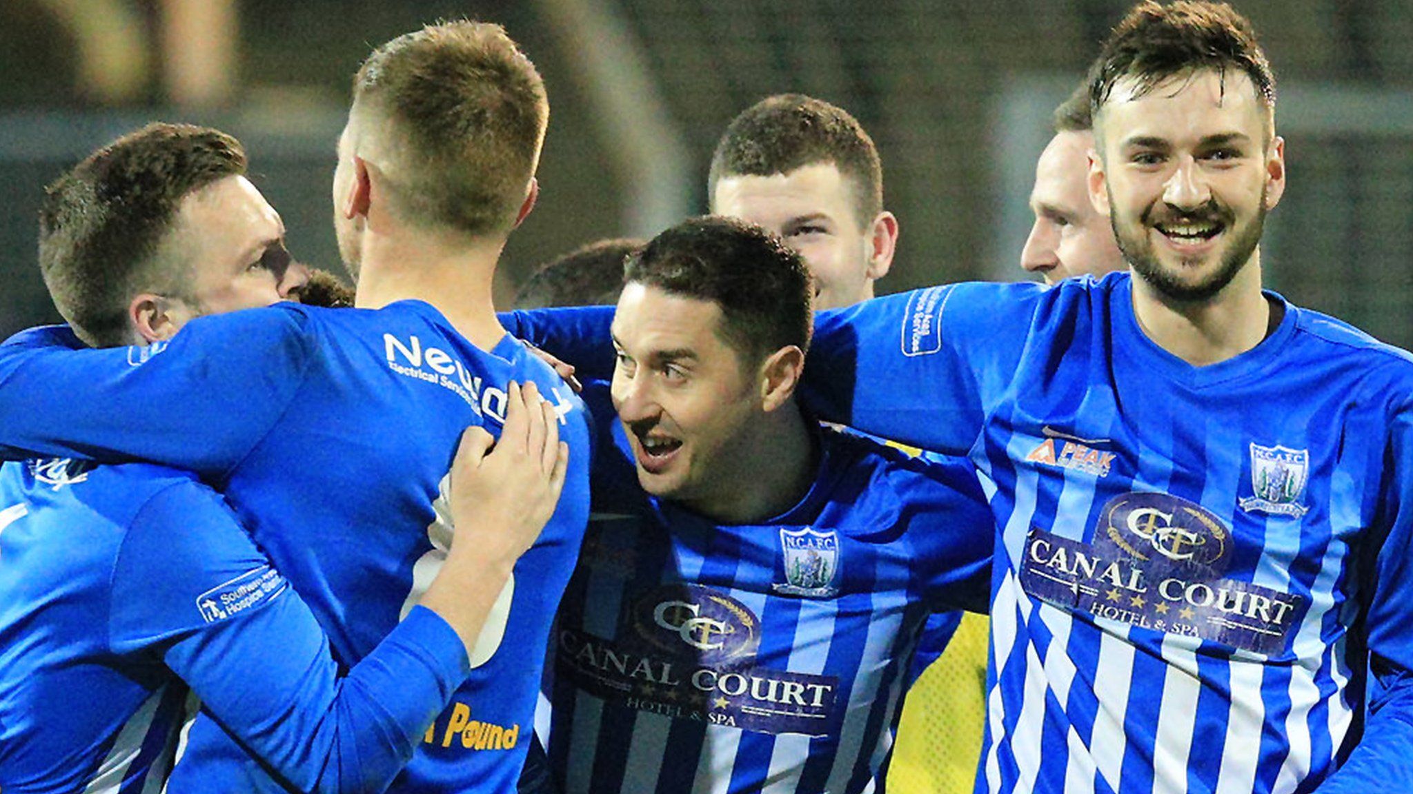 Newry City: Teggart and Montgomery join for next season - BBC Sport