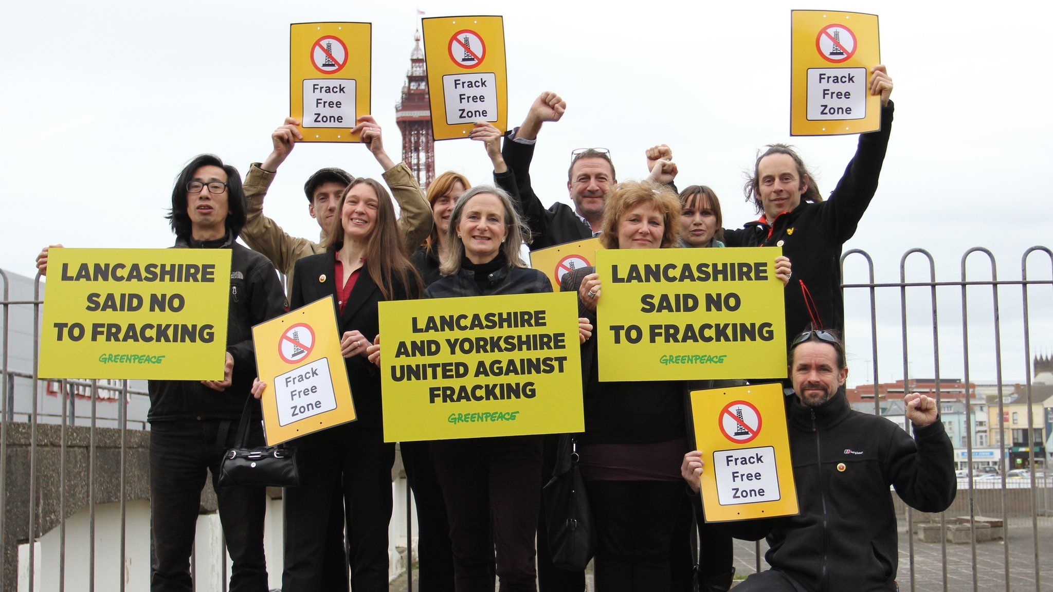 Little Plumpton fracking households to share £100,000 - BBC News