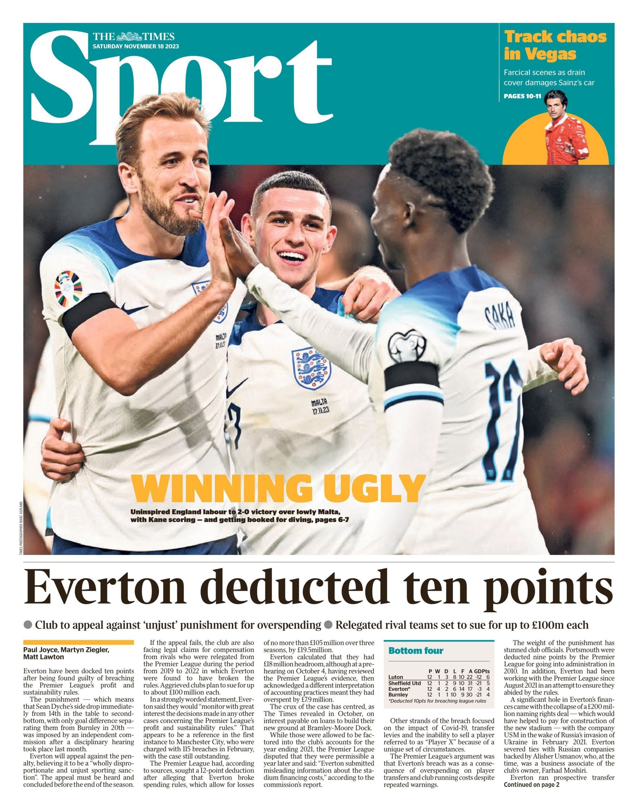 Saturday's back pages - BBC Sport