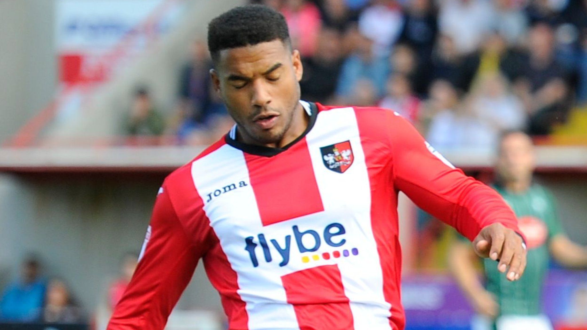 Reuben Reid: Exeter City striker proud to have scored 100th career goal ...