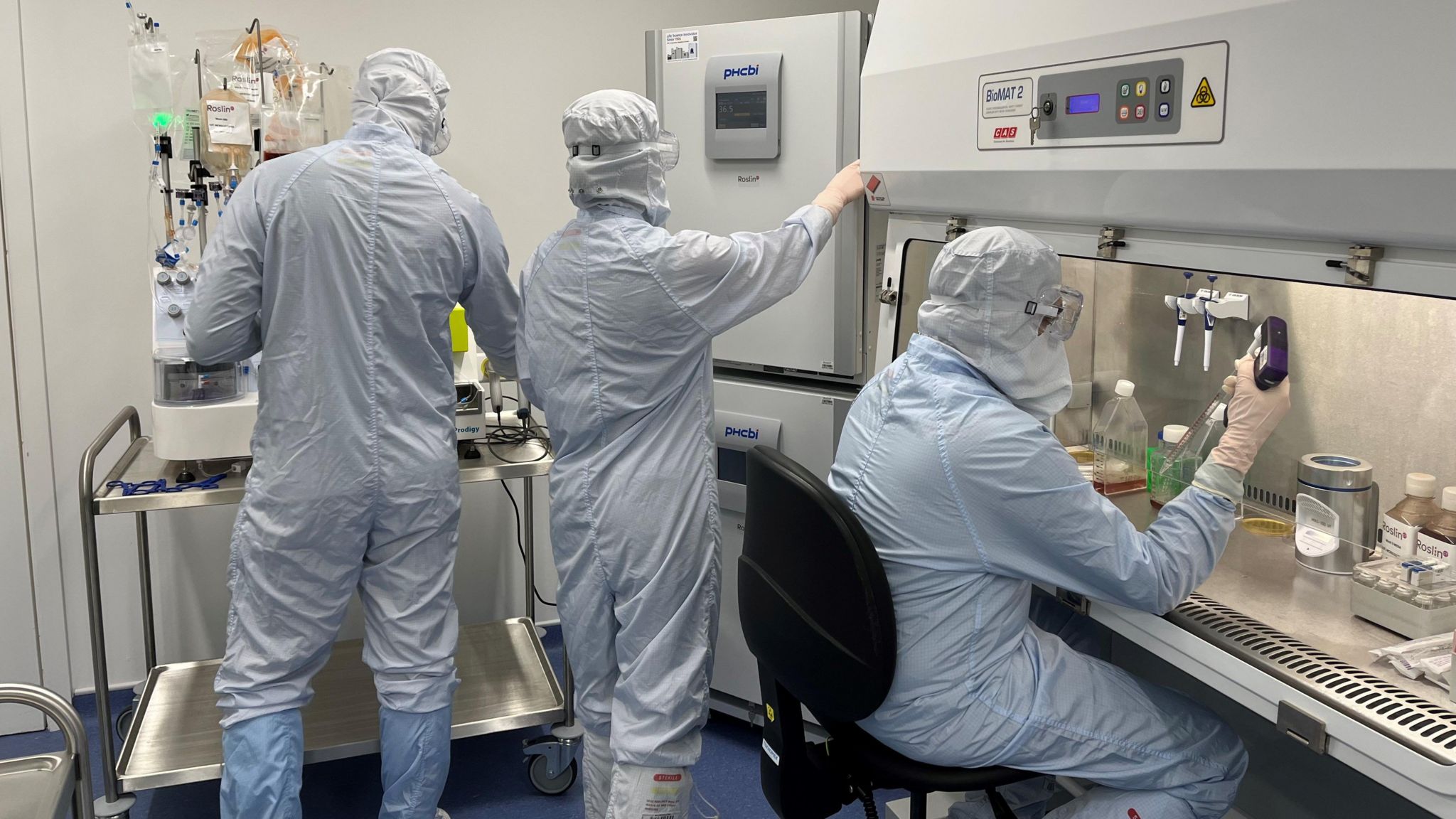 Ground-breaking gene therapy being made in Edinburgh - BBC News