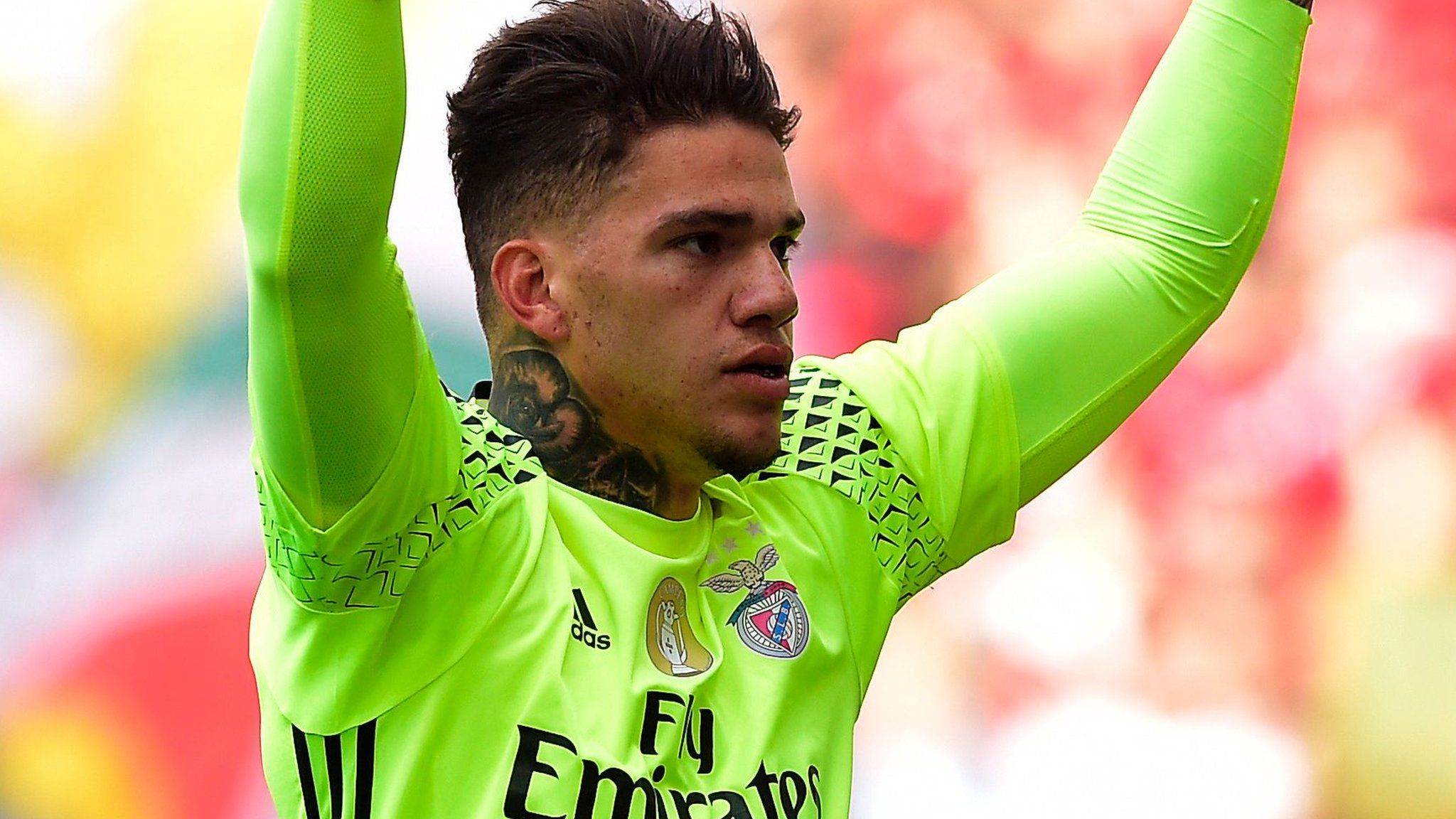 Man City star Ederson denies supporting Tommy Robinson - BBC News