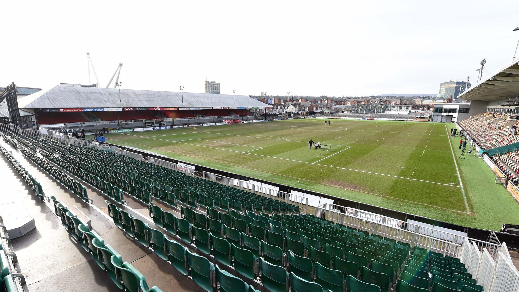 Newport County: Play-off final to be shown at Rodney Parade - BBC News