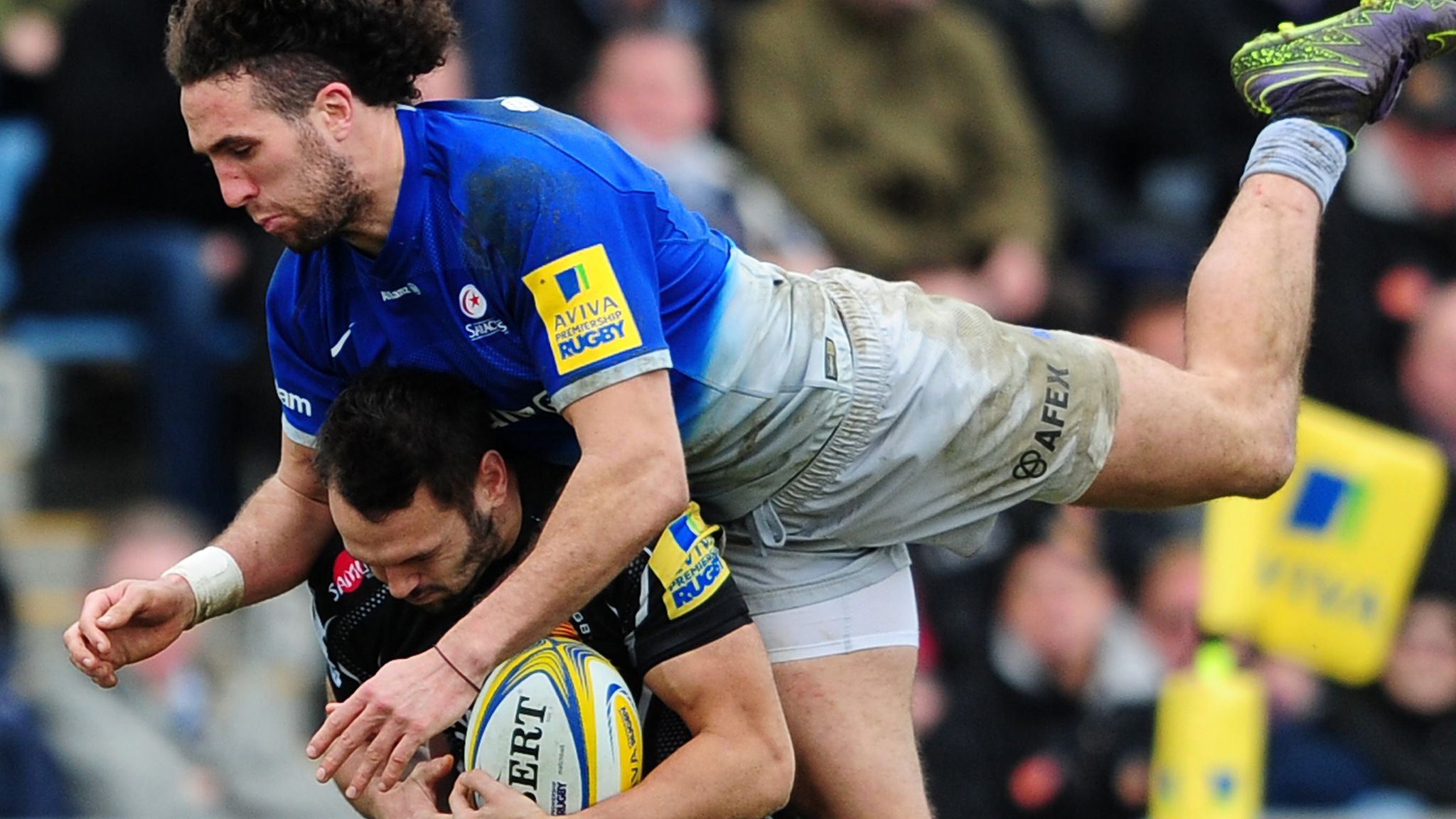 Premiership: Saracens 23-64 Wasps - BBC Sport