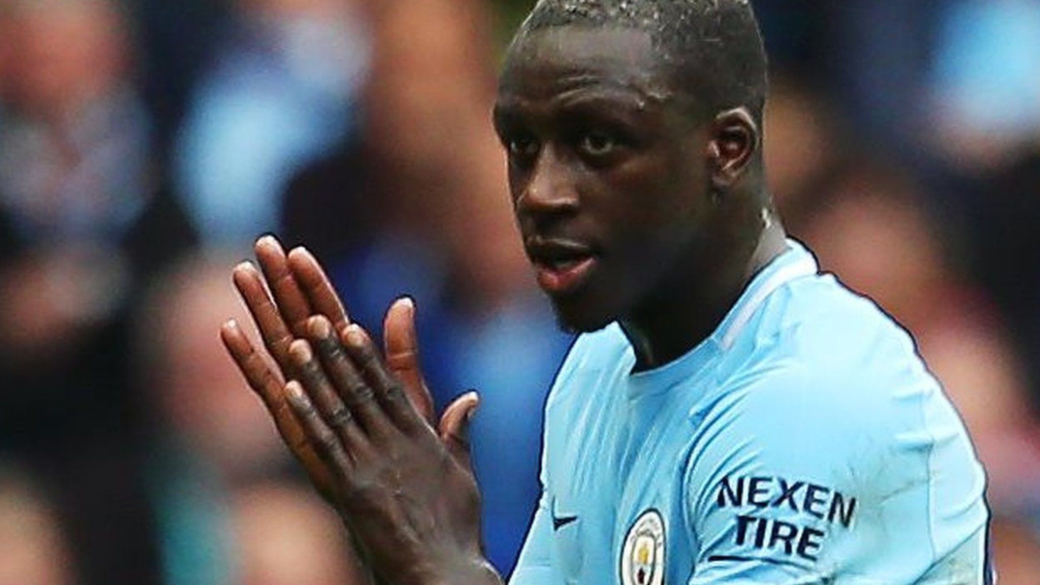 Benjamin Mendy: France defender returns for Man City after knee injury ...