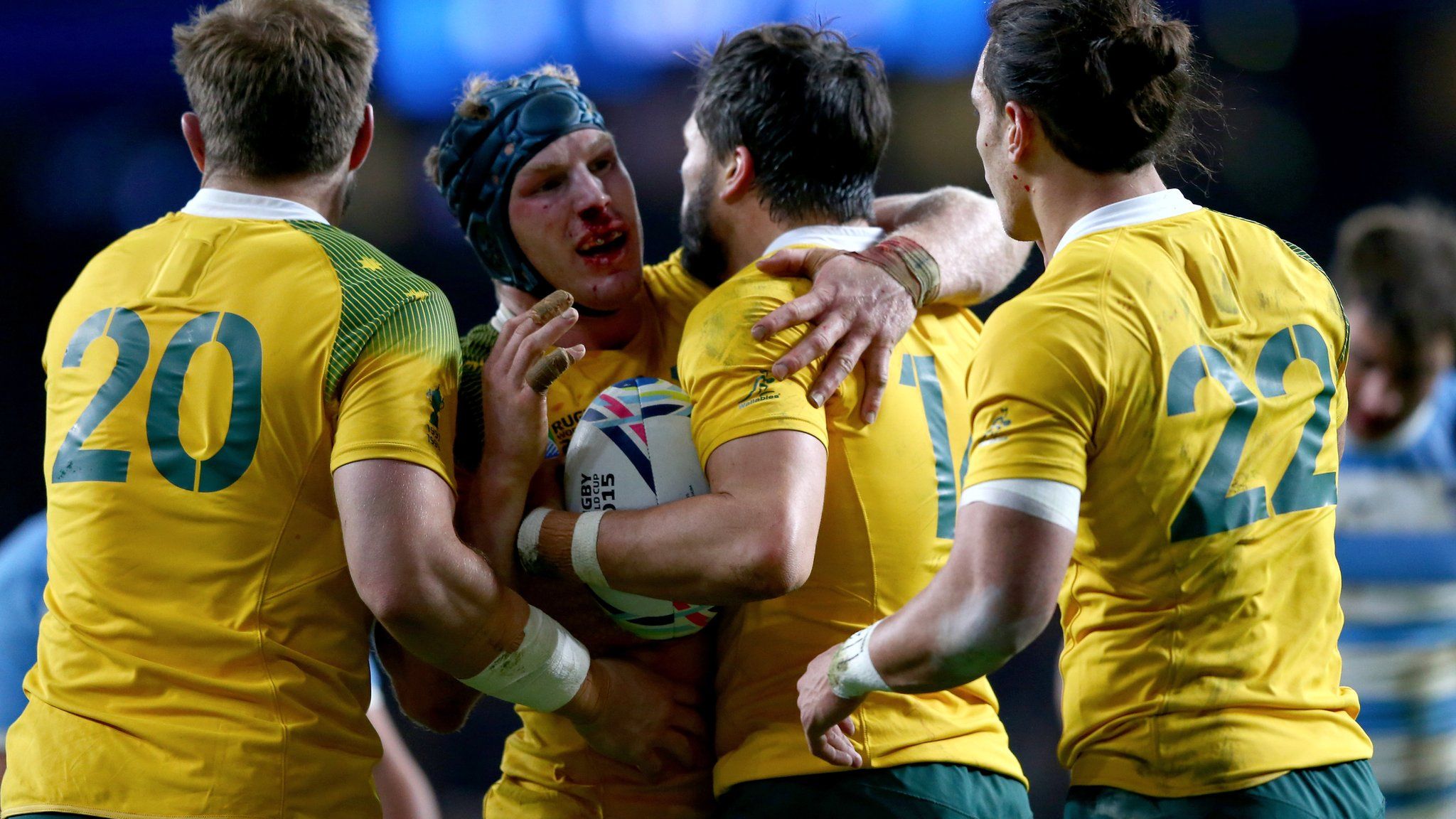Rugby World Cup: Australia beat Argentina to reach final - BBC Sport