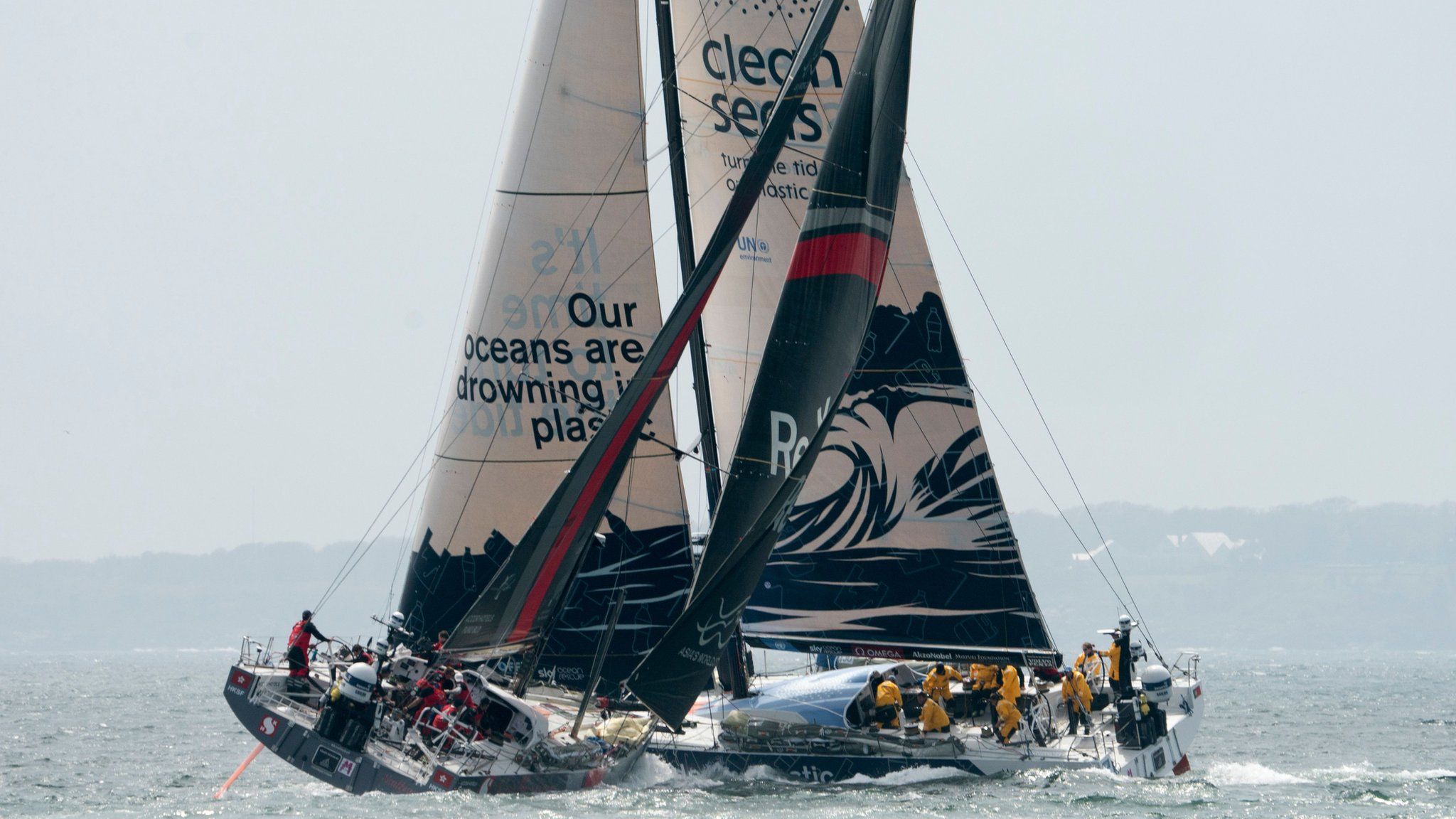 Volvo Ocean Race: Dongfeng takes honours in Cardiff race - BBC Sport