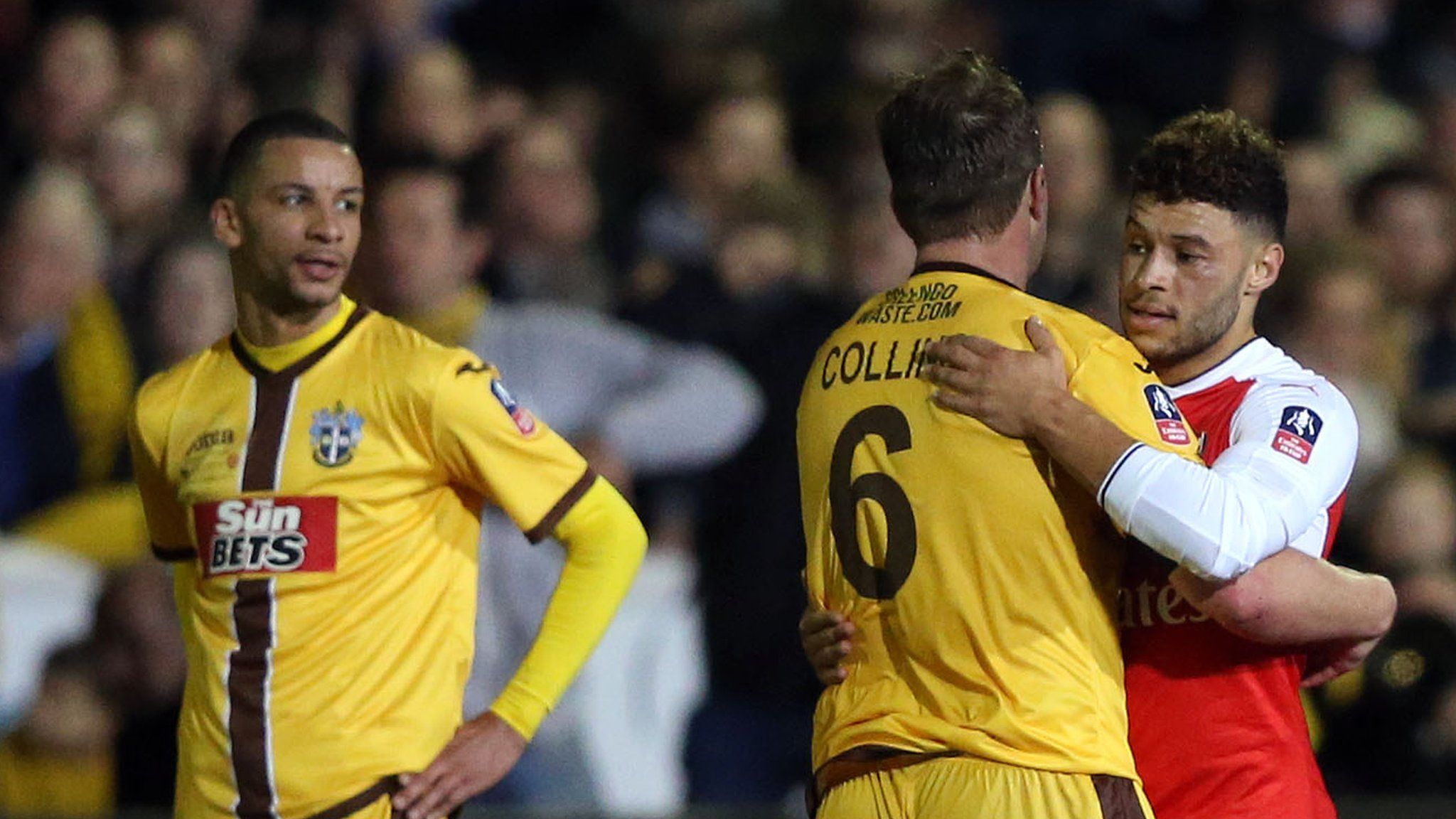 Sutton United 0-2 Arsenal - BBC Sport