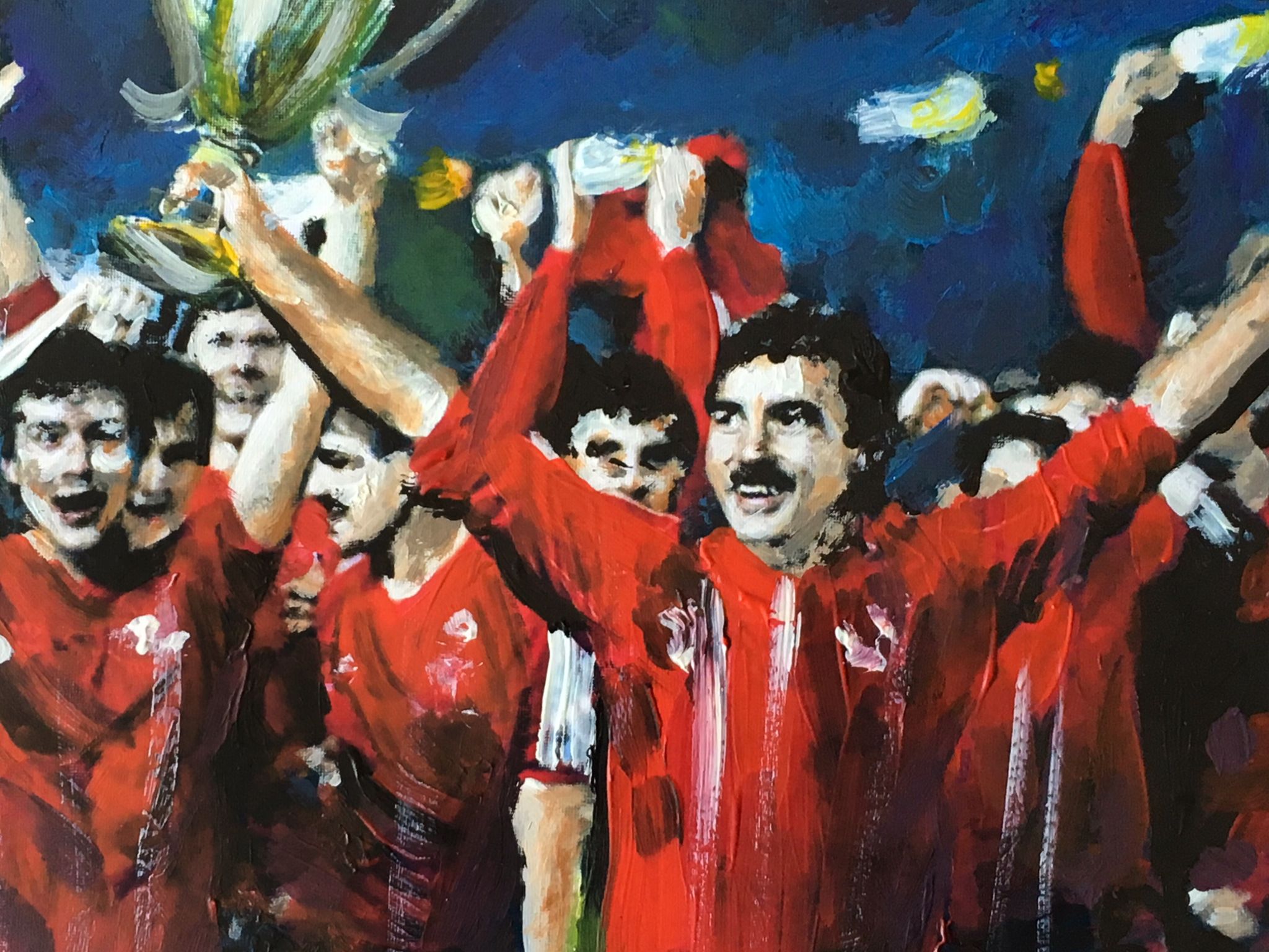 The Scottish artist finding inspiration from football - BBC News