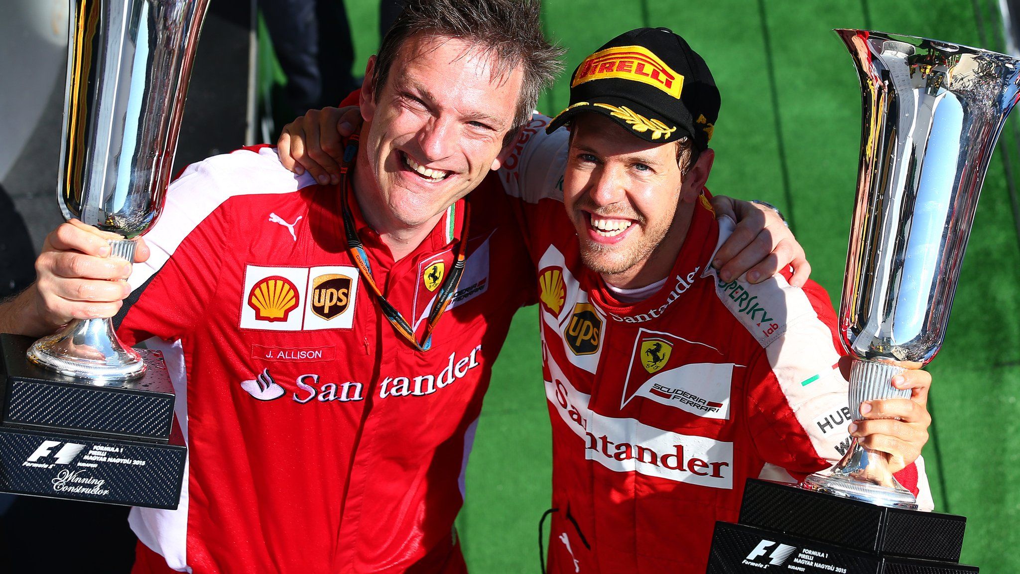 Vettel wins classic Hungarian GP, Lewis Hamilton sixth - BBC Sport