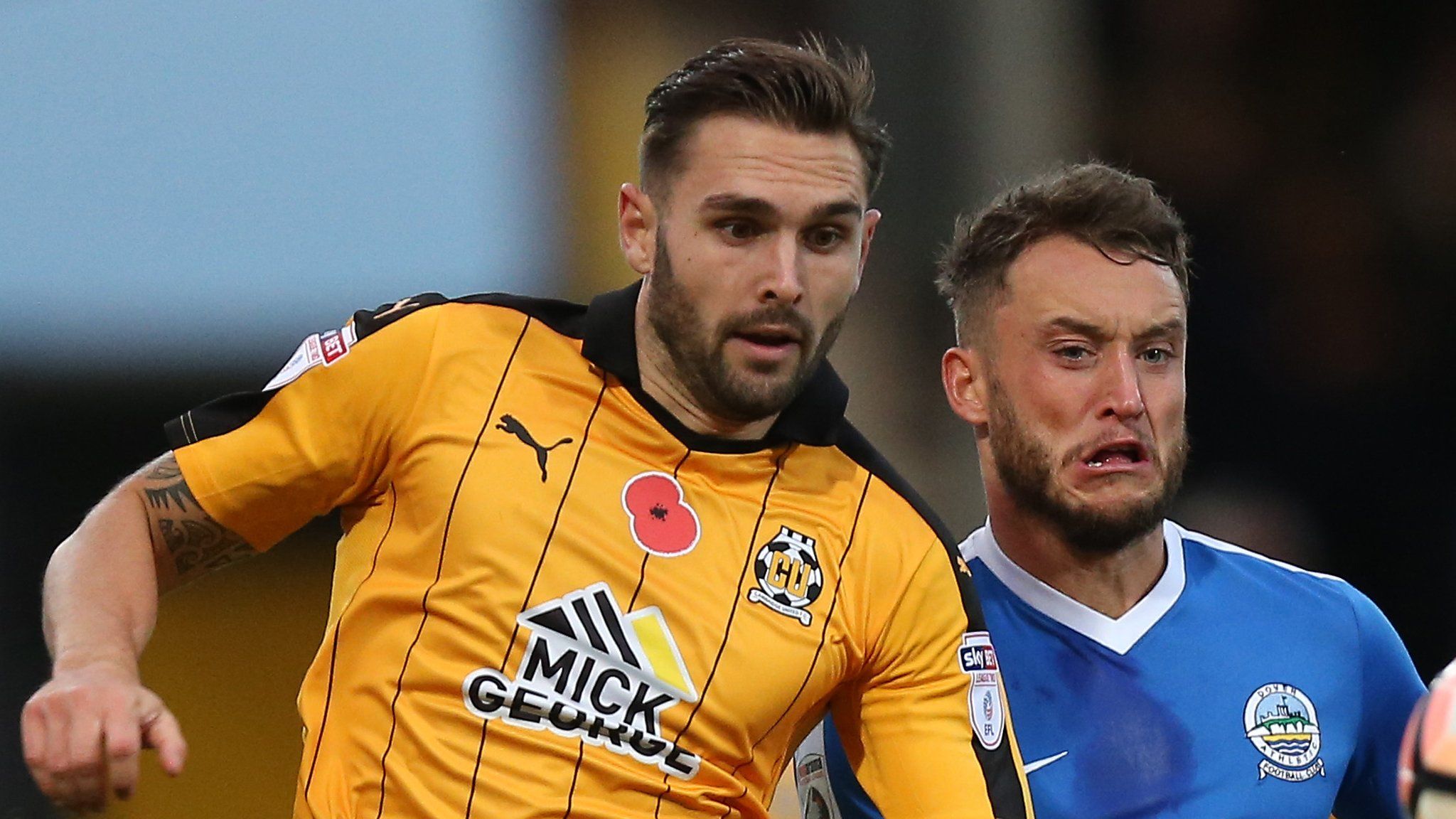 Harrison Dunk: Cambridge United defender signs new deal until 2020 ...