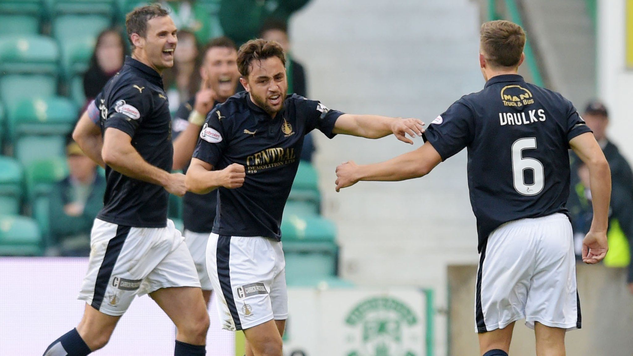 Falkirk v Hibernian: Penalty rancour won't affect players - Alan Stubbs ...