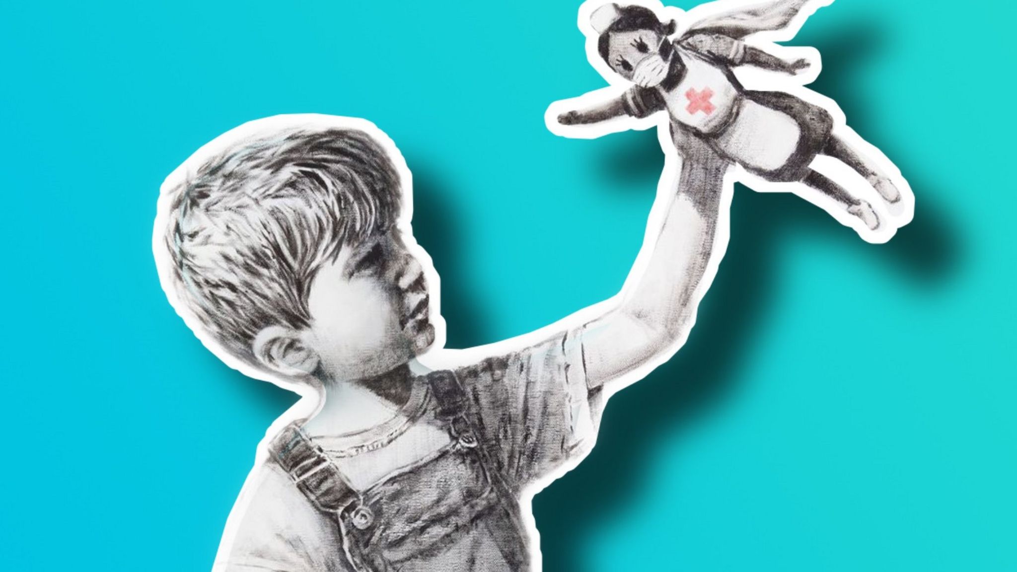 Coronavirus: Leicestershire artist paints portraits for 'NHS heroes ...