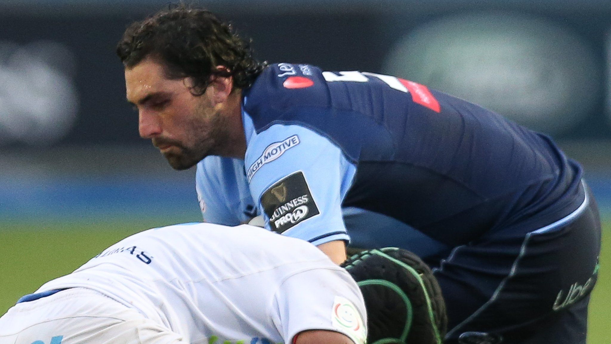 Wales rugby star Cory Hill among men who damaged woman's home - BBC News