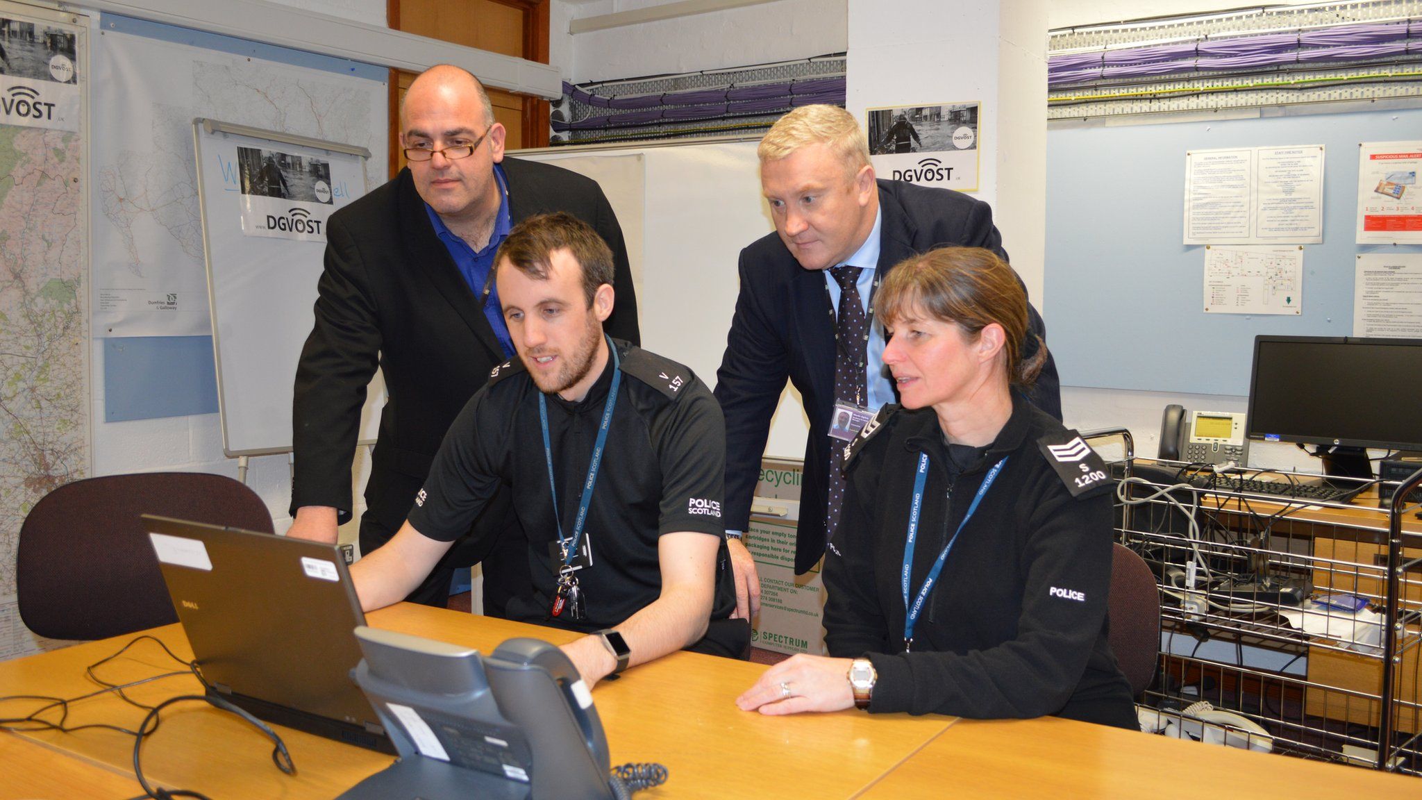 Dumfries and Galloway weather emergency system up for award - BBC News