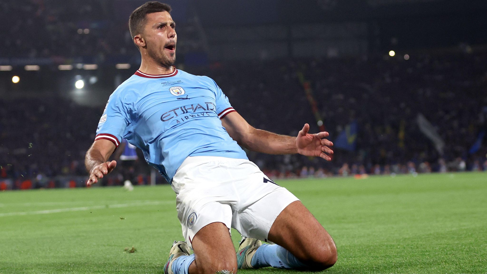 Man City vs Sevilla: 'I am trying to improve goalscoring' - Rodri - BBC ...