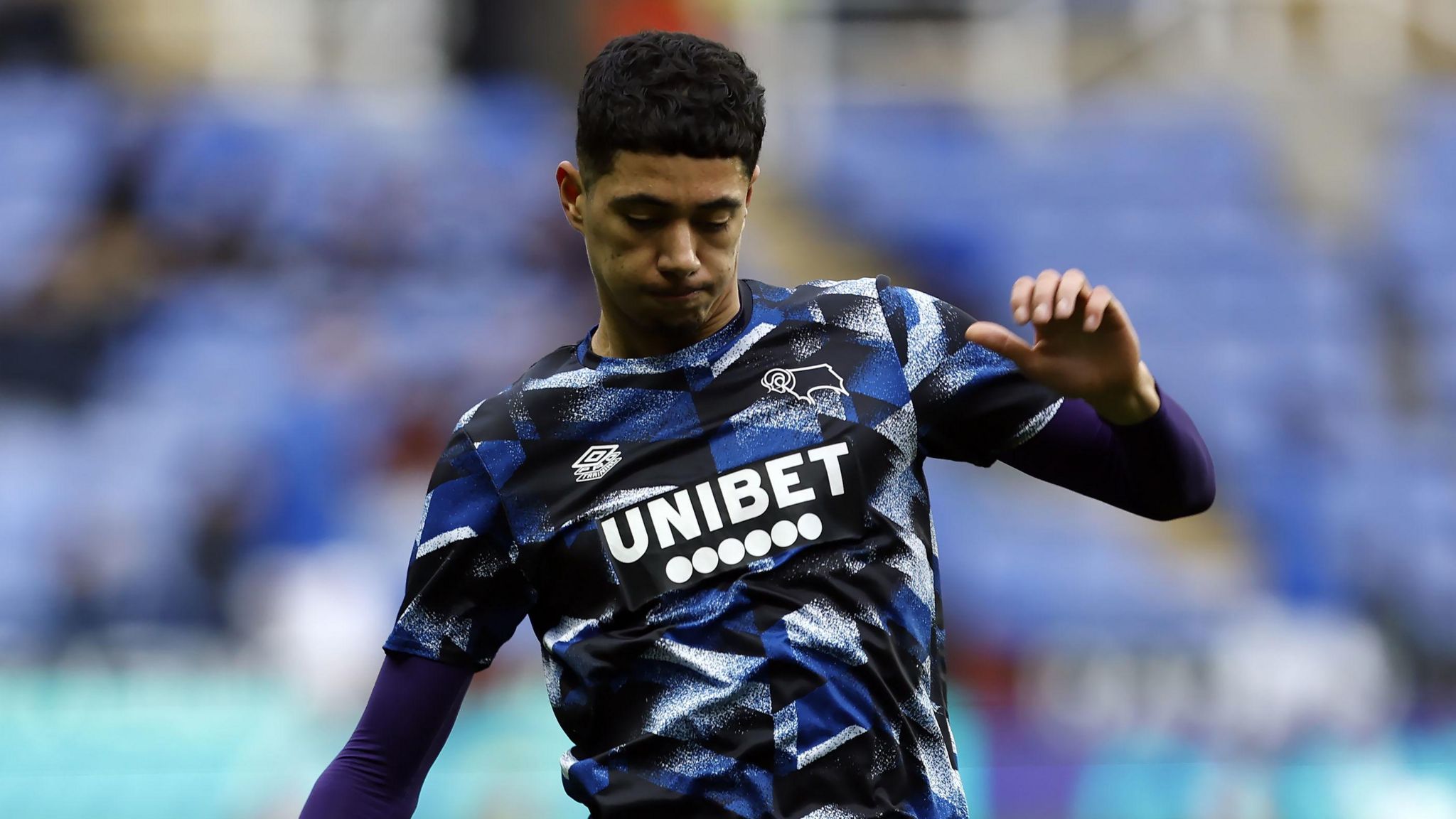 Palace sign Derby forward Plange - BBC Sport