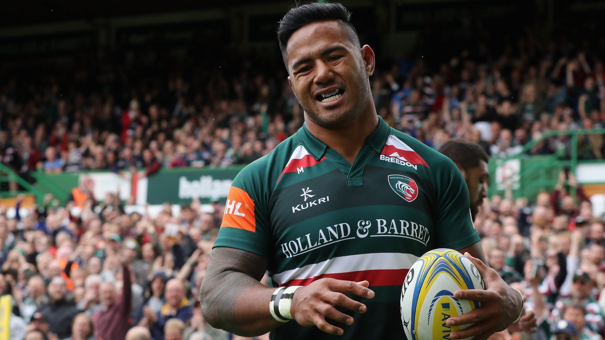 Manu Tuilagi: Leicester and England centre set to return in early ...