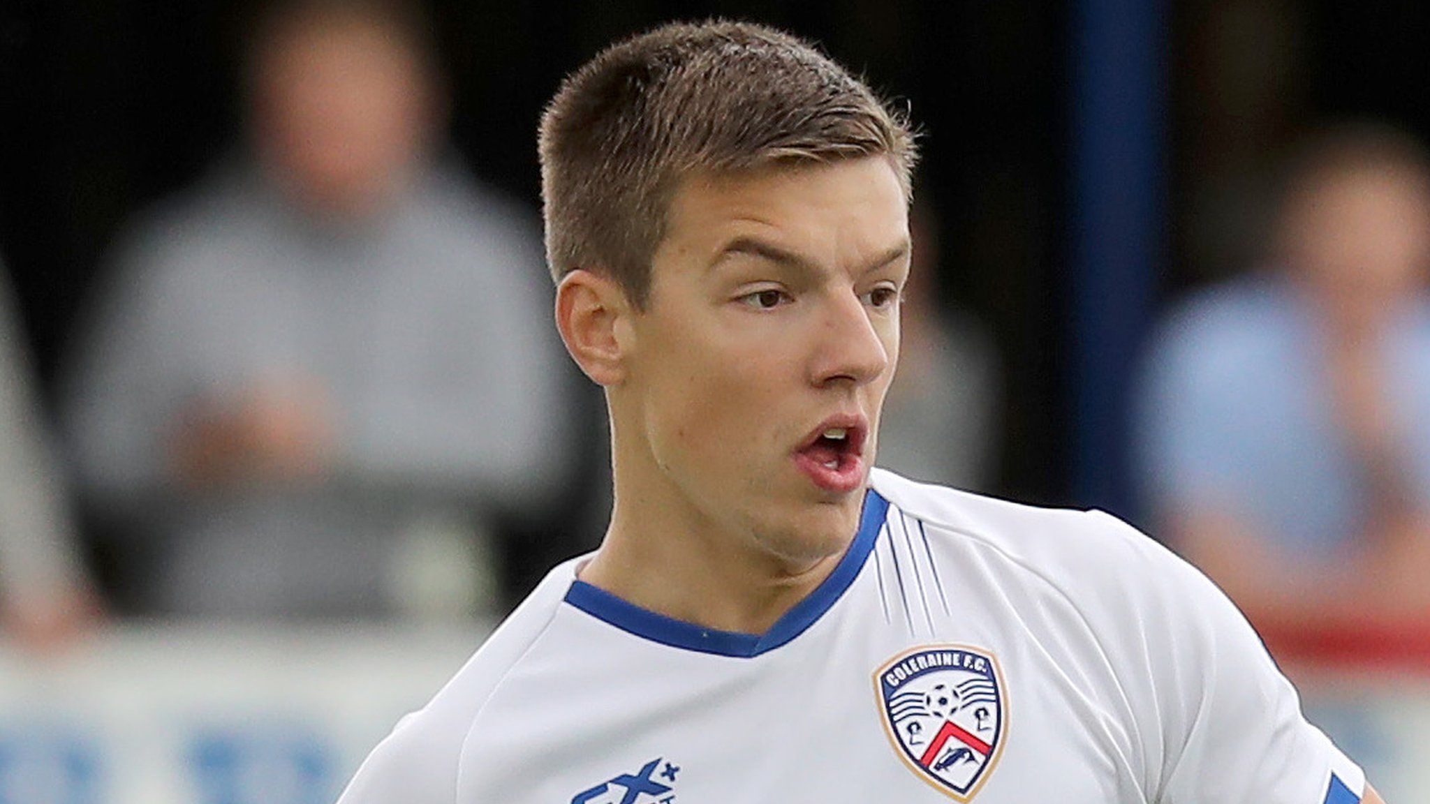 Brad Lyons: Coleraine midfielder completes Blackburn Rovers move - BBC ...
