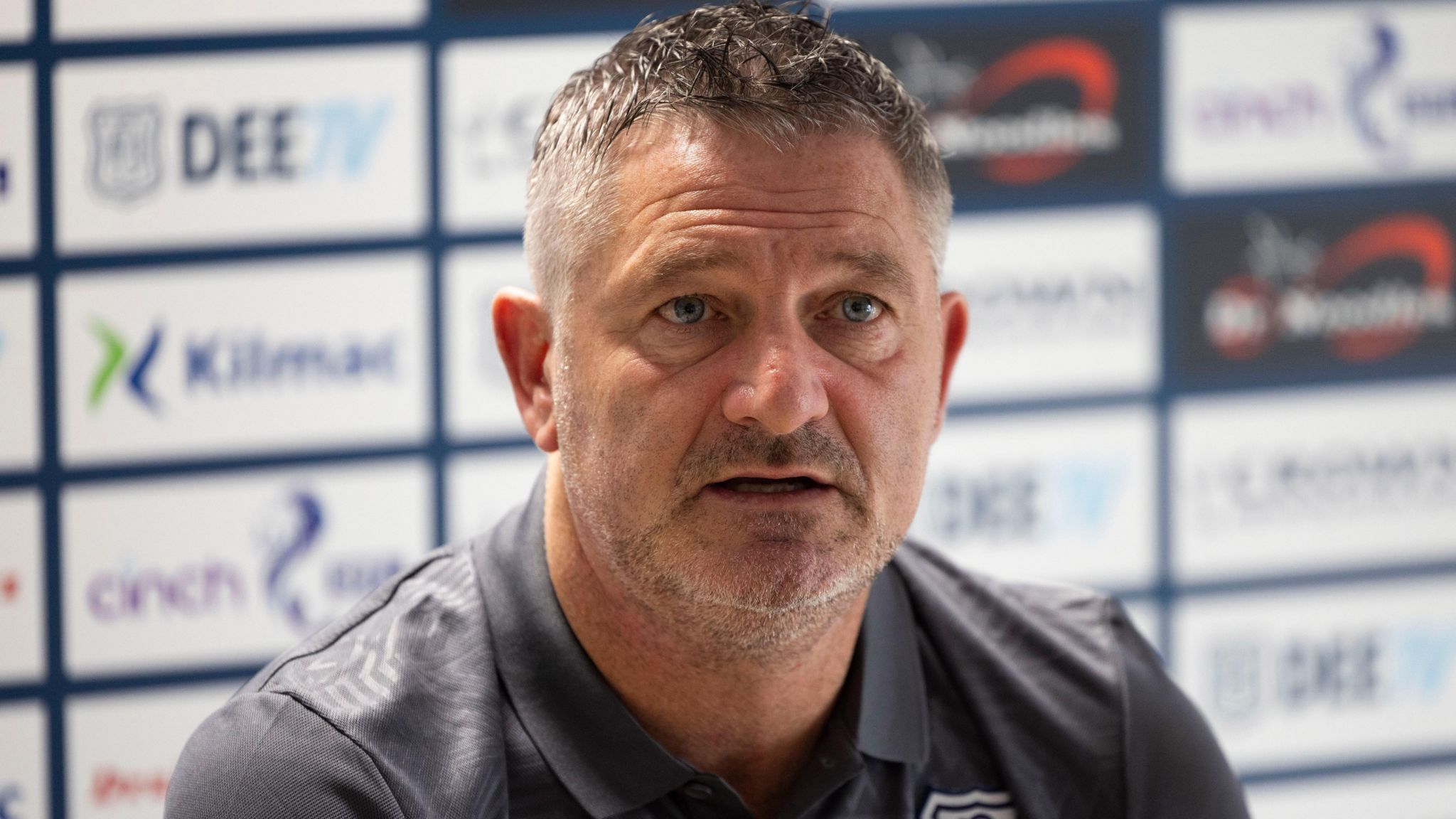 Docherty wants Dens to 'show its strength' to Rangers - BBC Sport