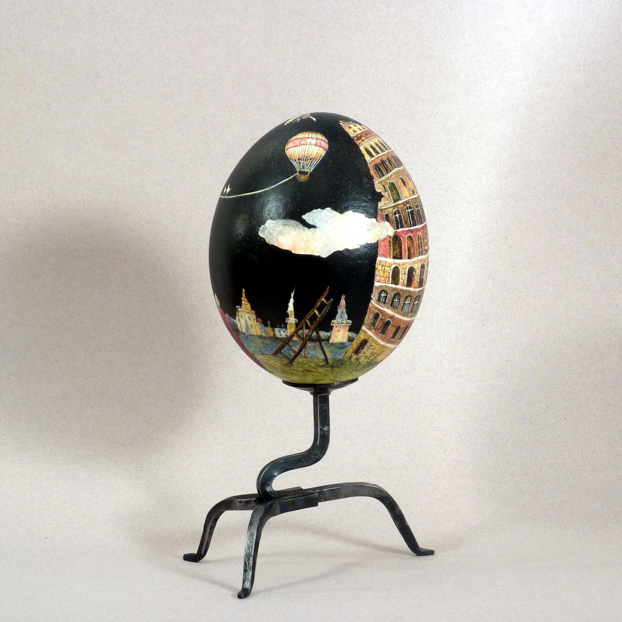 Check out these epic arty ostrich eggs! - BBC Newsround