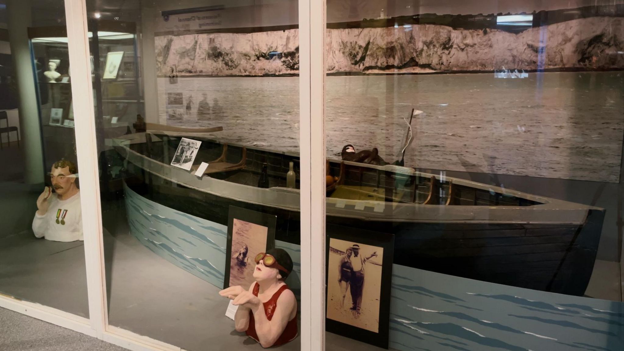 Dover exhibit showcases history of Channel crossings - BBC News