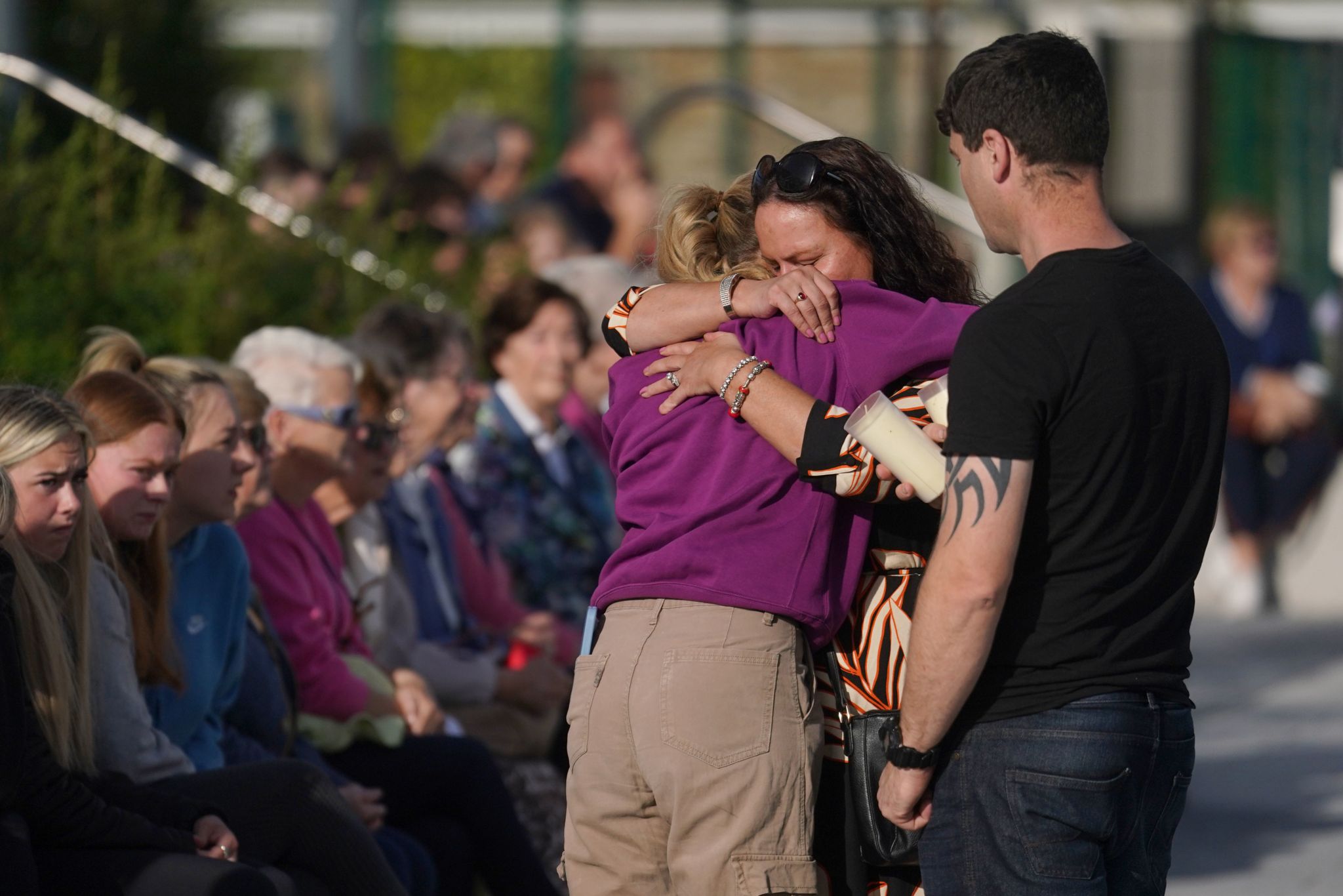 Clonmel: Vigil held after four young people die in crash - BBC News